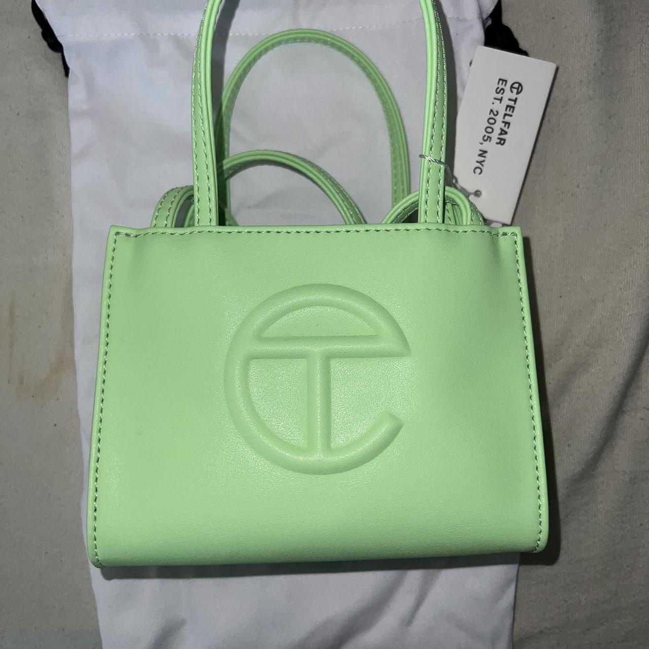 mini mint telfar bag -original price was $120 - Depop