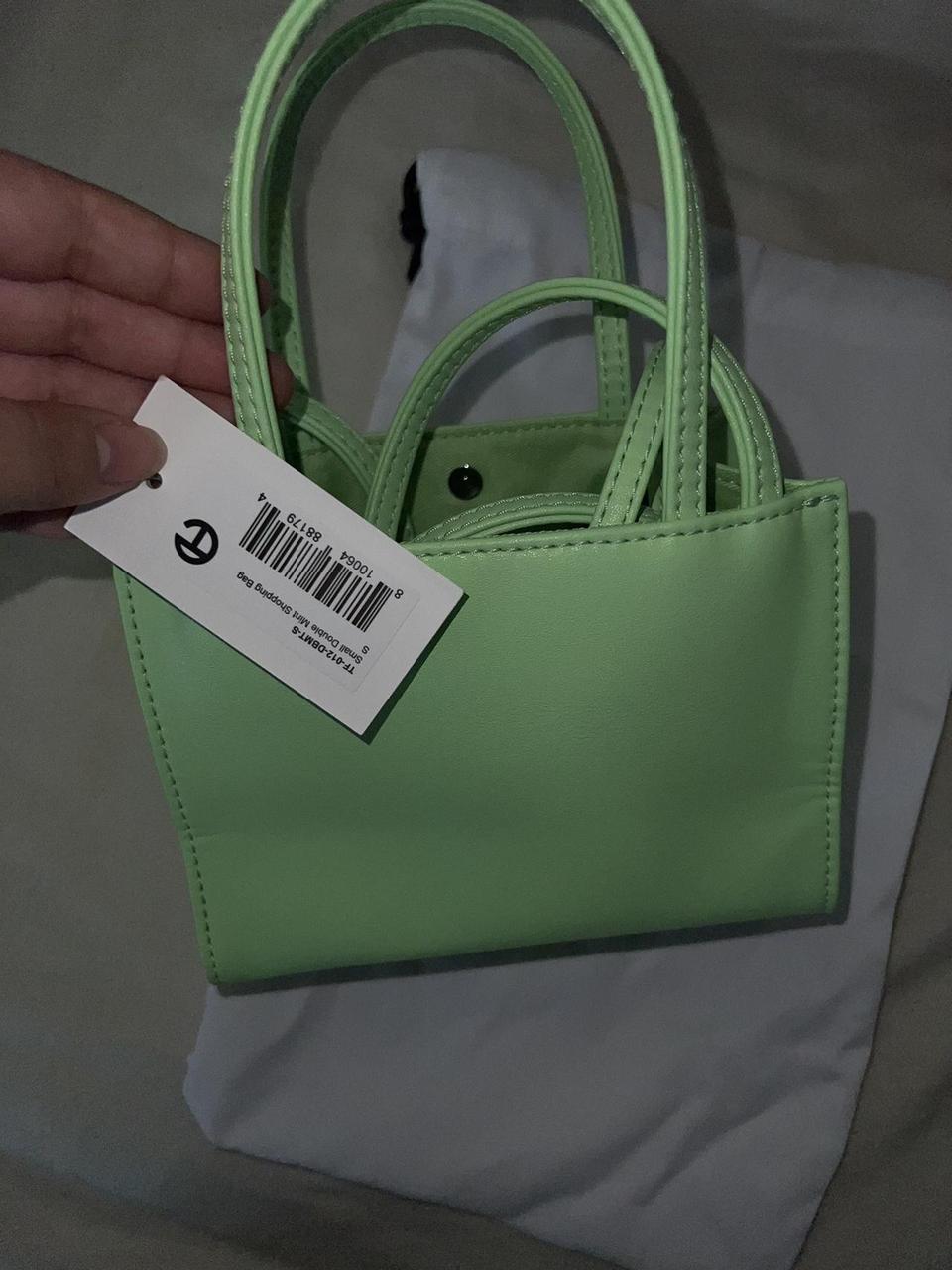 mini mint telfar bag -original price was $120 - Depop