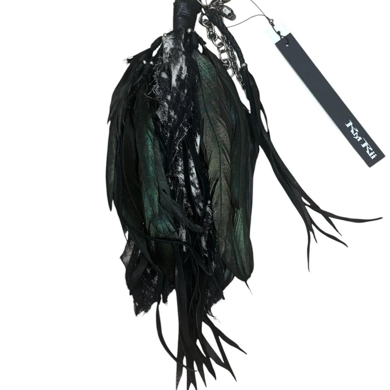 Kmrii Feather Hook chain accessory Made with goat... | Depop