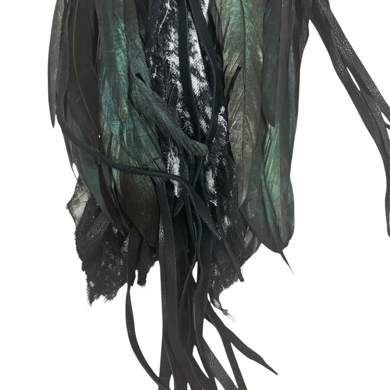 Kmrii Feather Hook chain accessory Made with goat... | Depop