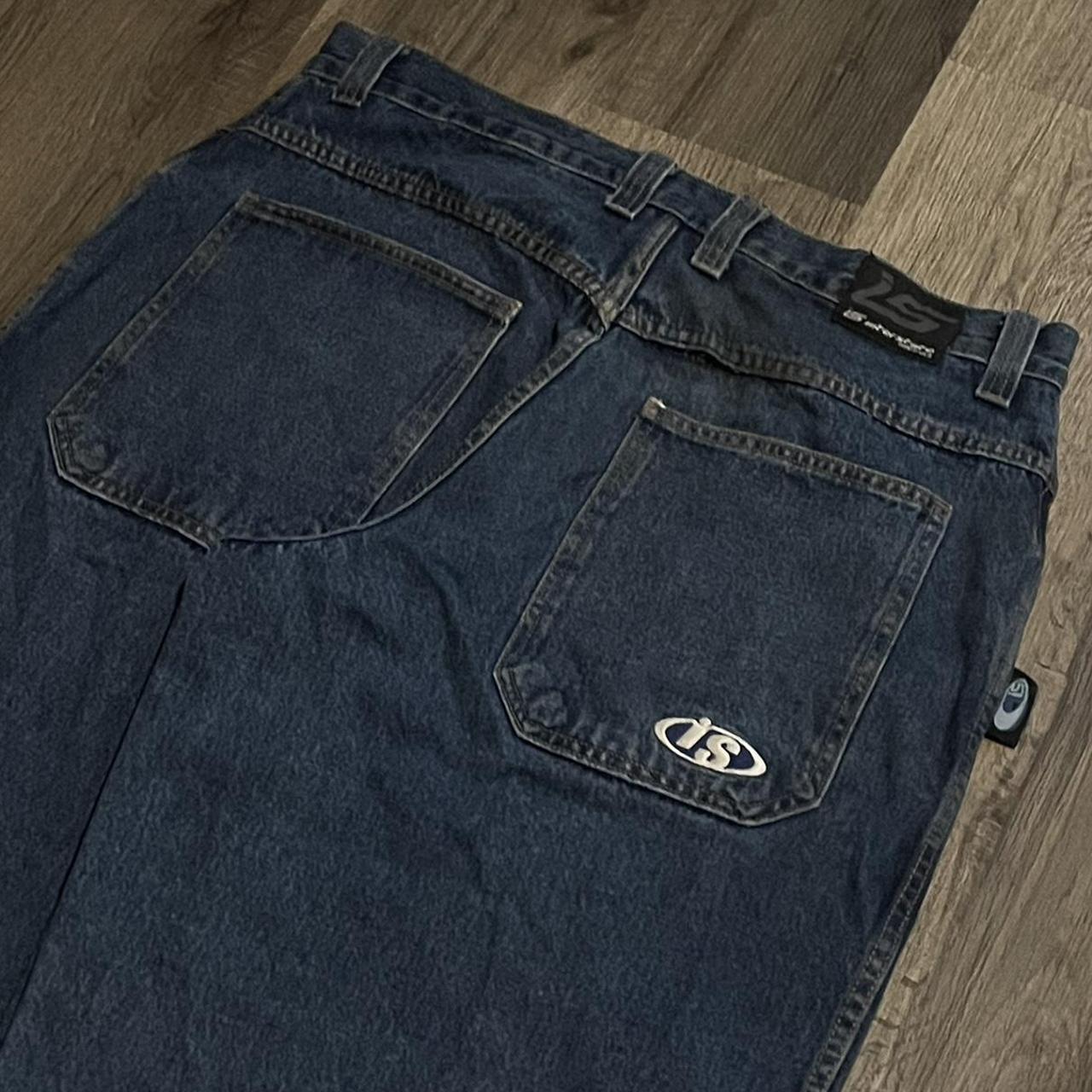 90’s Interstate Jeans 38” waist 11” leg... - Depop