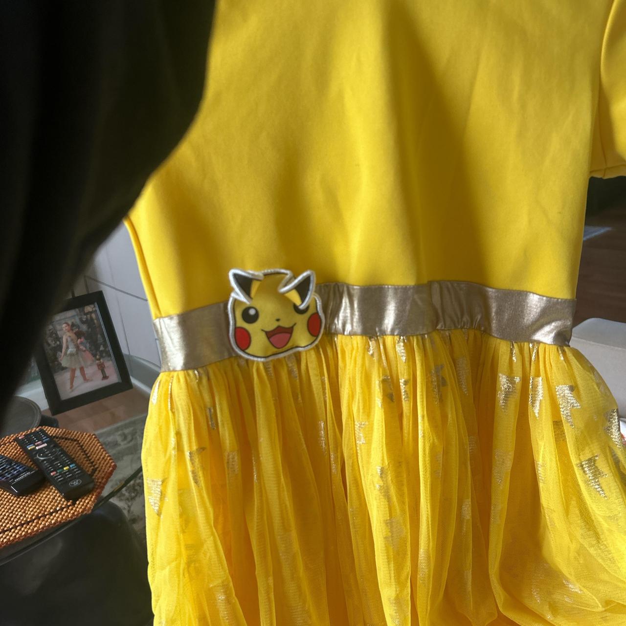 Yellow Pikachu dress #kawaii #cosplay - Depop