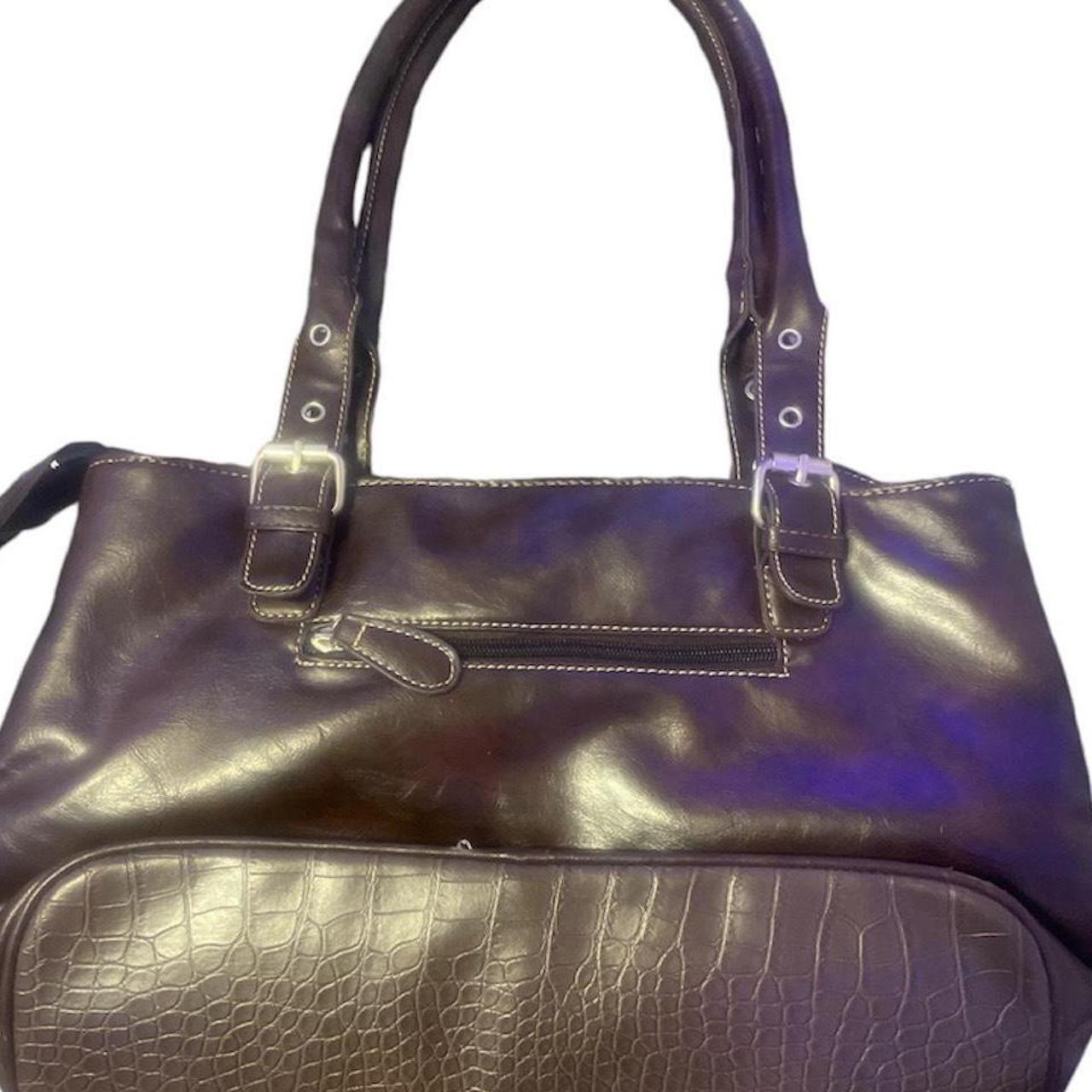 Black and silver cross bag #crossbag | Depop