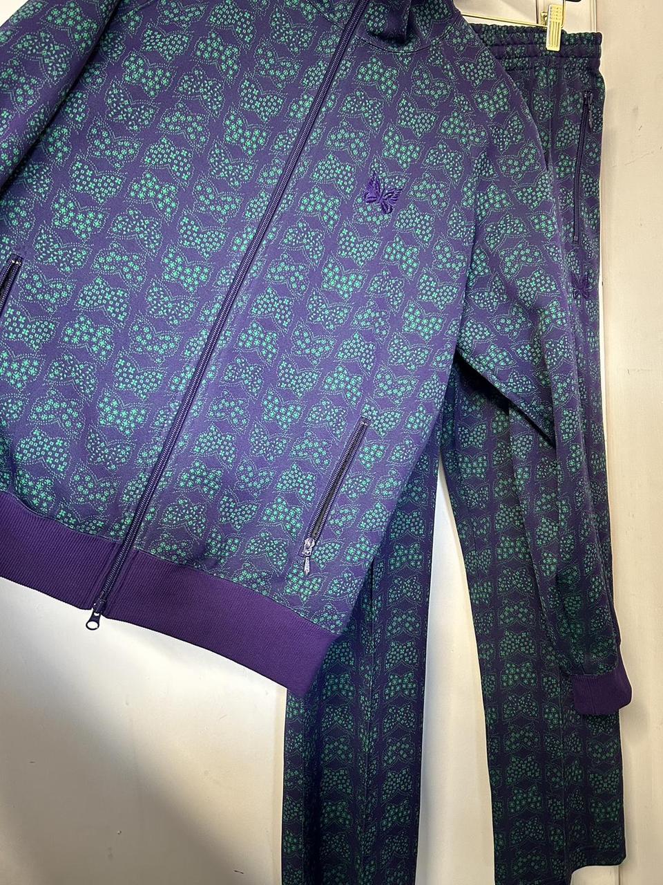 NEEDLES TRACKSUIT! Gorgeous print, brand new never... - Depop