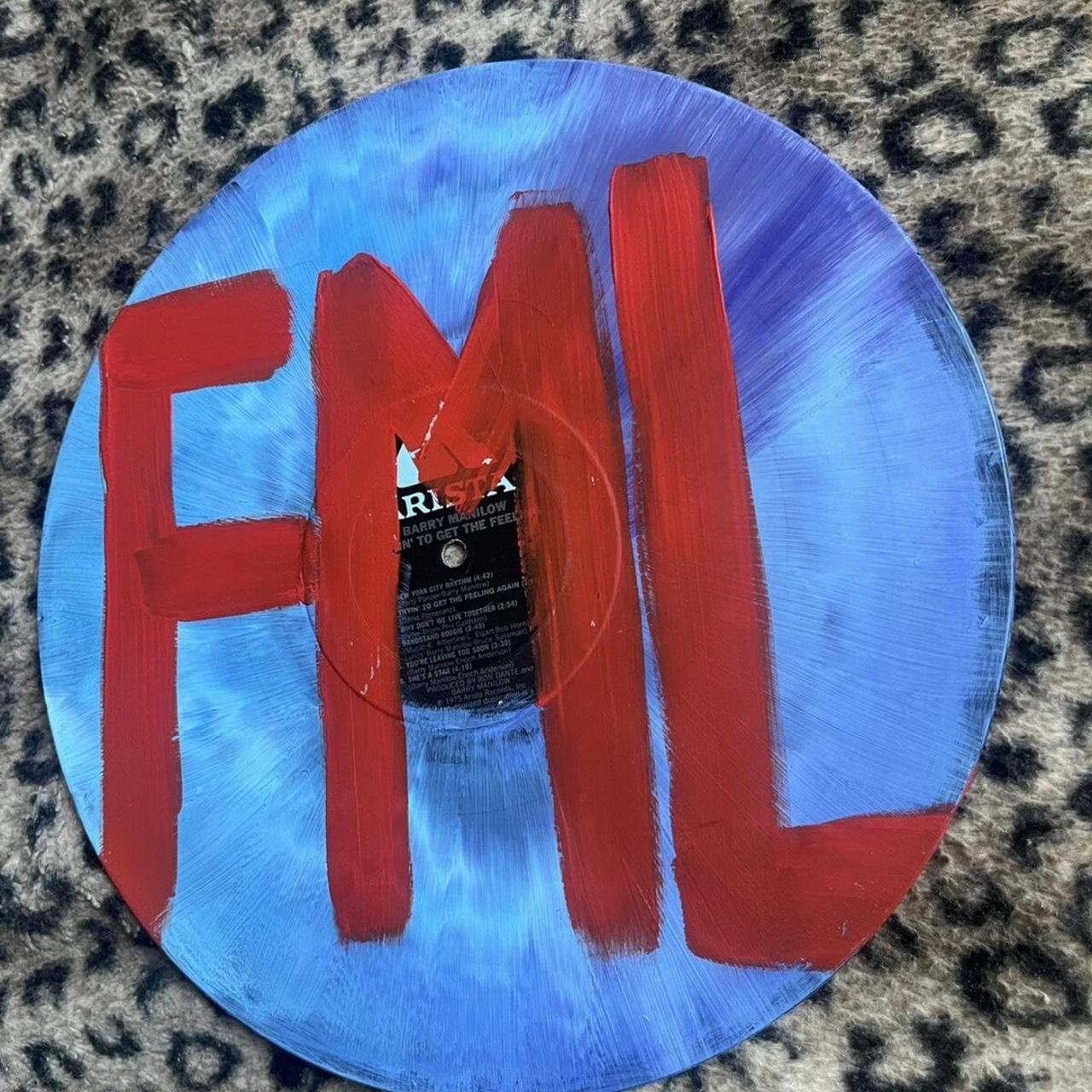 FML Vinyl Record Art | Depop