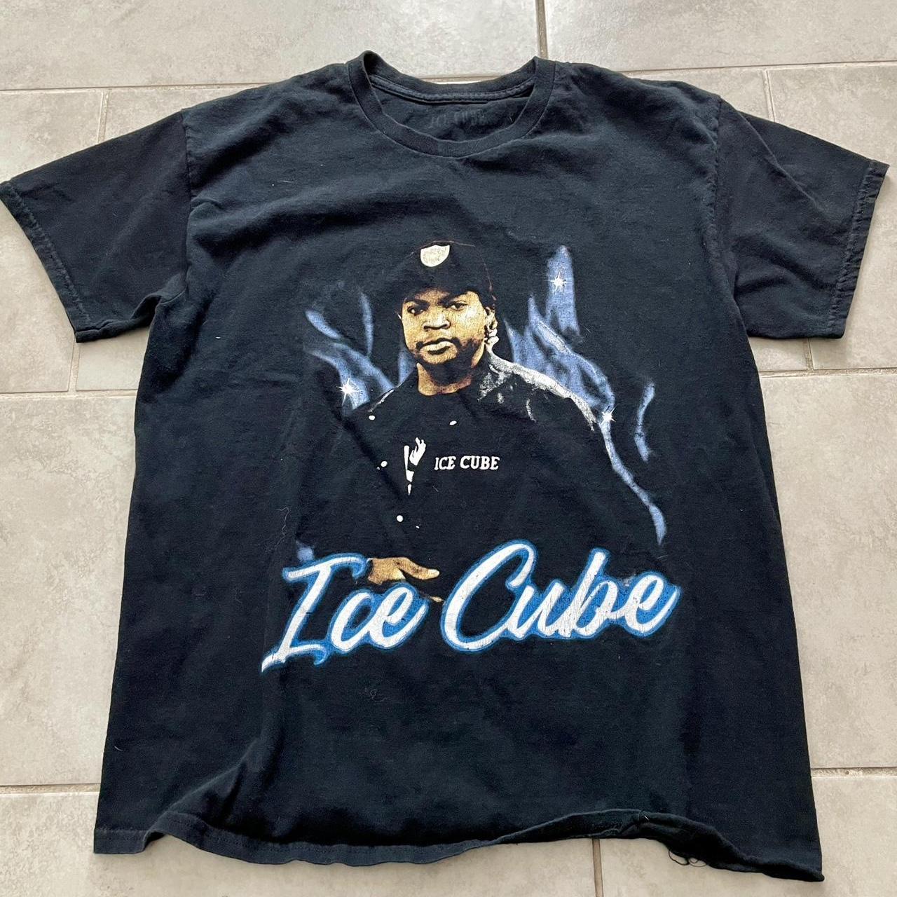 Ice Cube Graphic Tee 2000s Black Ice Cube Graphic... | Depop