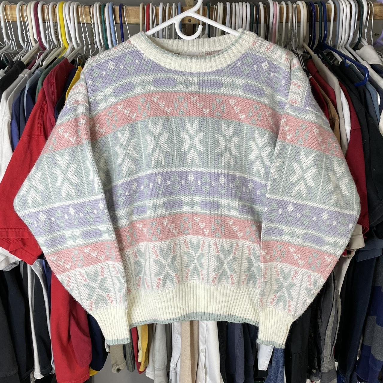 Jantzen vintage 80s Christmas sweater christmas | Depop
