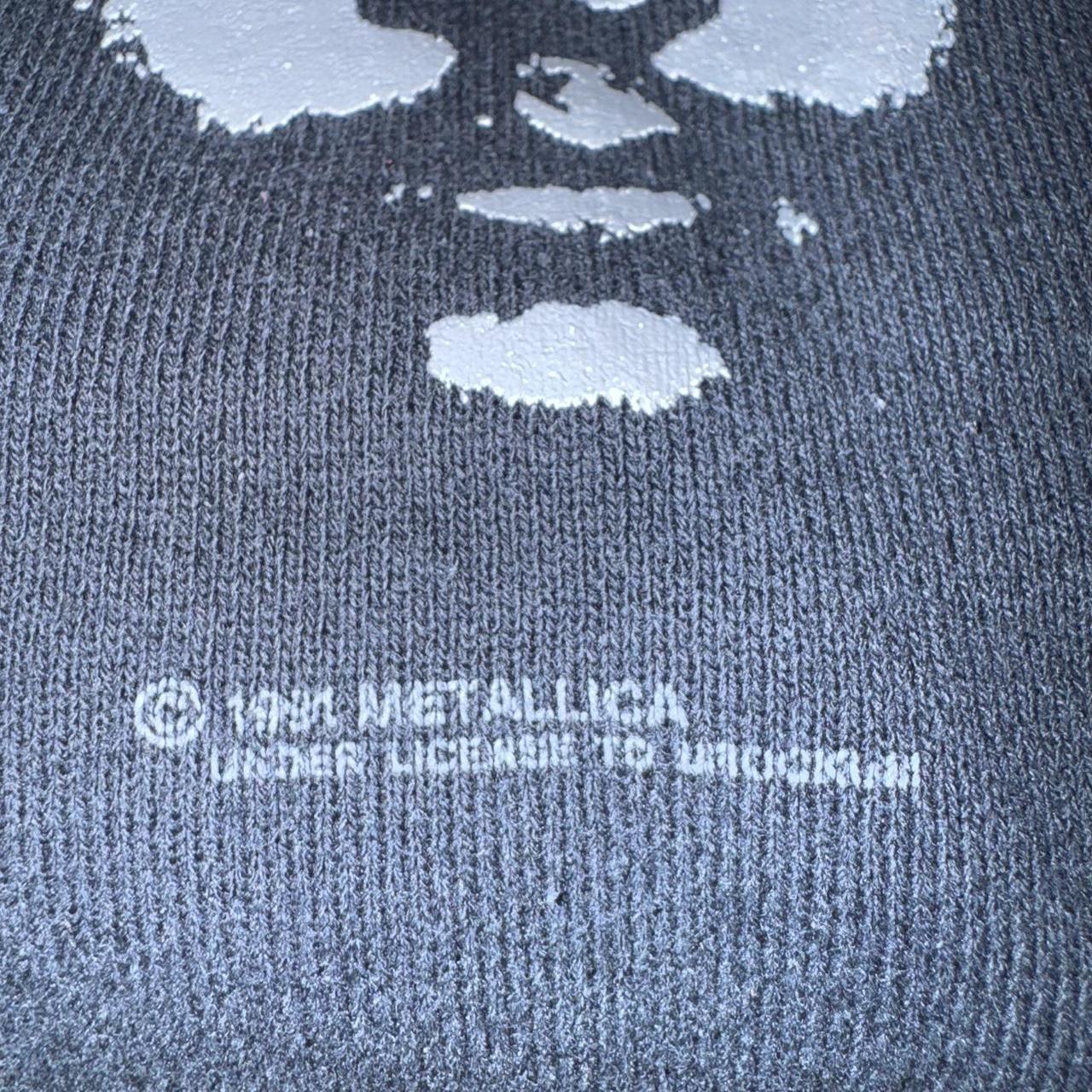 RARE Vintage Metallica black album 1991 tour crew... | Depop