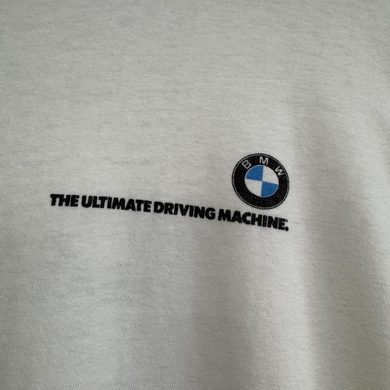 RARE 1990’s BMW Ultimate Driving Machine white beefy... | Depop