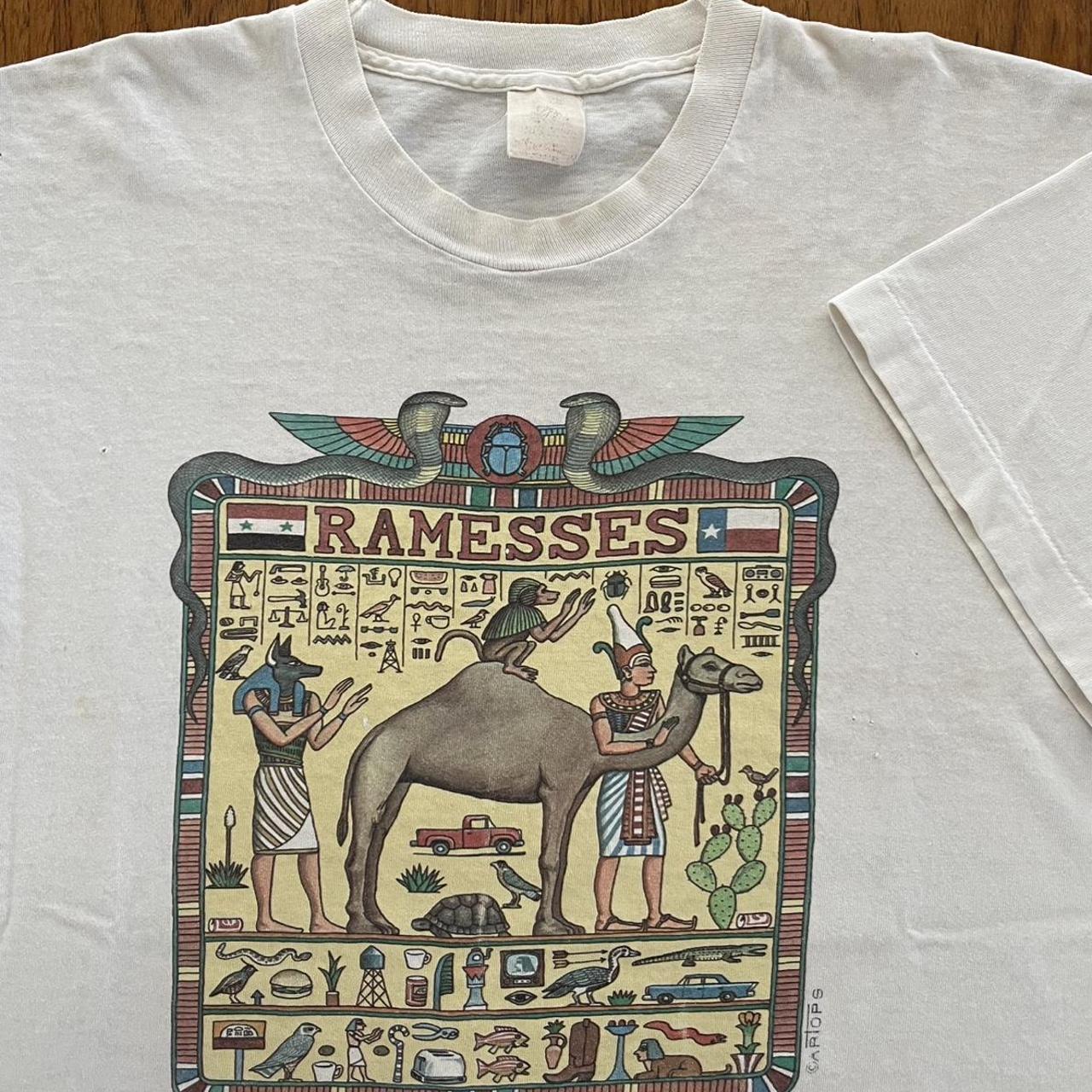 Vintage 90s Ramesses Egypt Egyptian pharaoh cartoon... | Depop