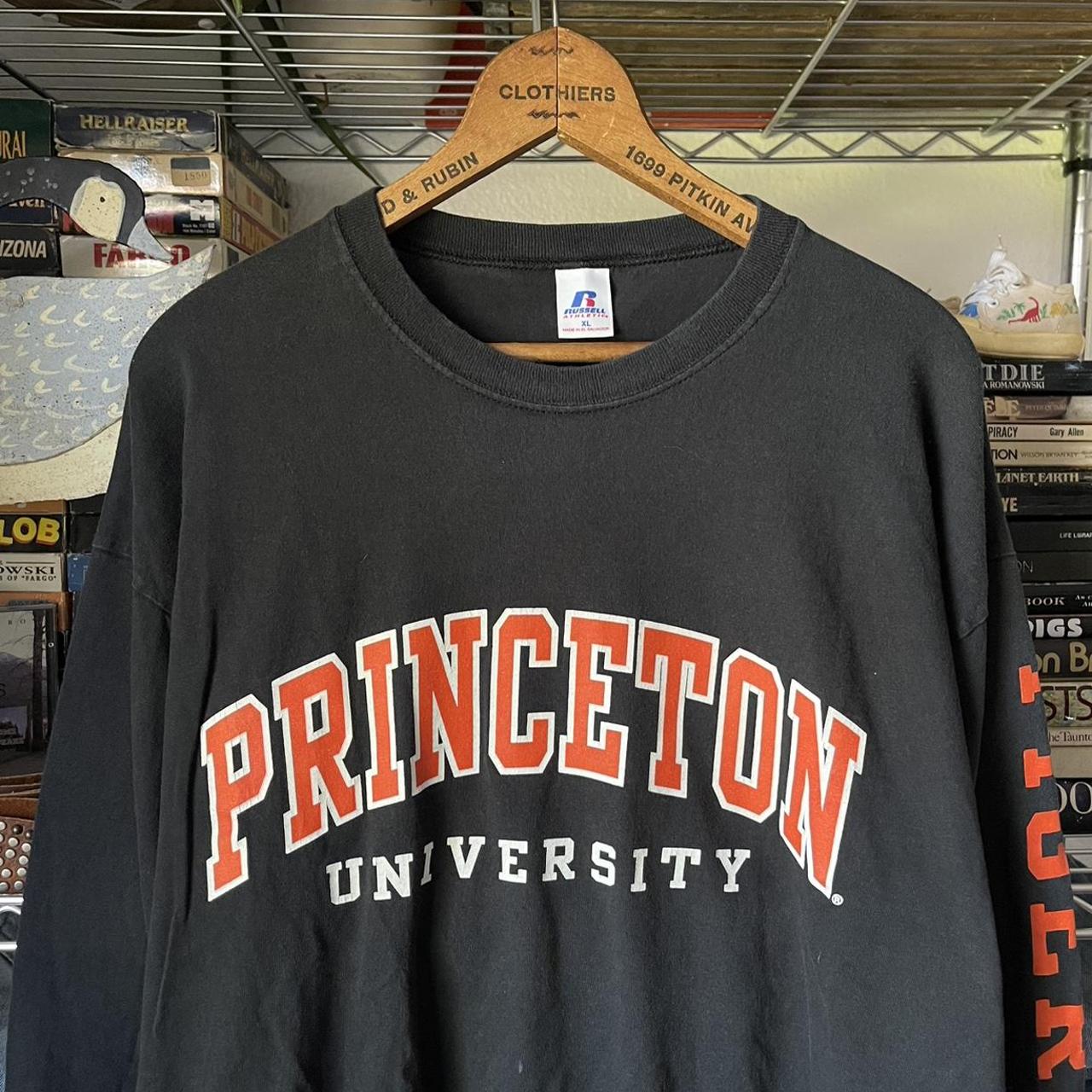 Vintage 90s 00s Princeton university long sleeve t... | Depop