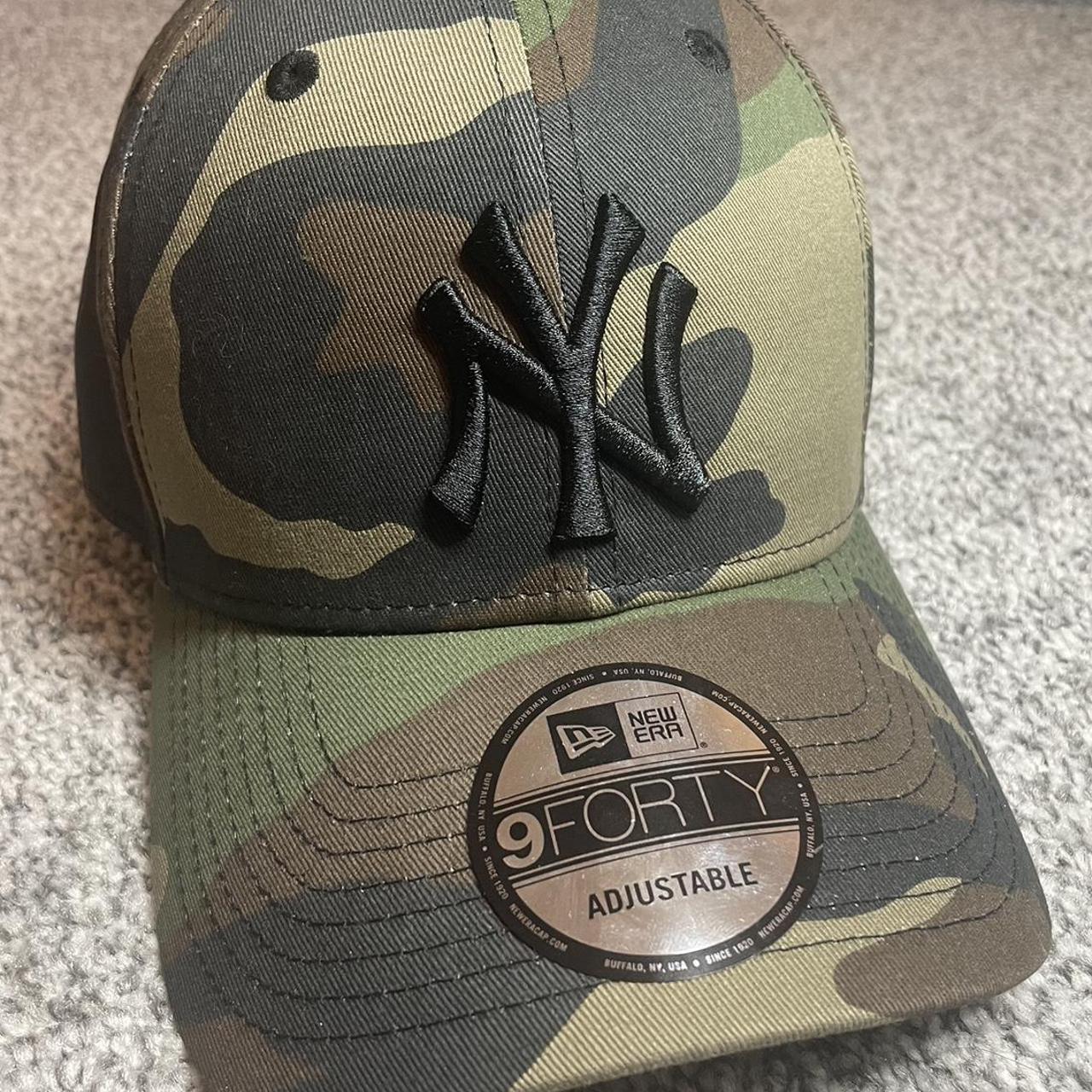 Genuine New Era camo cap. Never worn. Perfect... - Depop