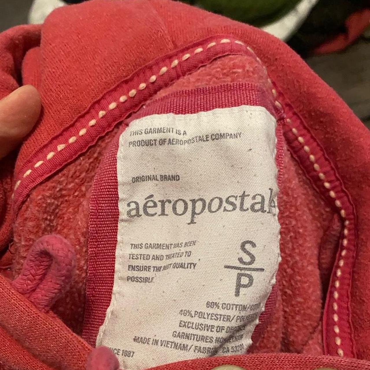 Vintage Aeropostale Y2K Preppy pink embroidered... | Depop