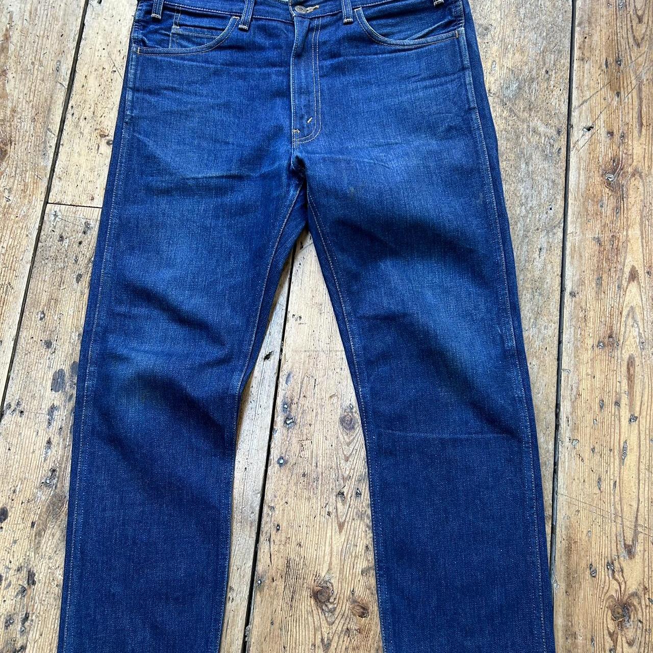 Levis vintage LVC Capital E Nice frays on bottom,... - Depop