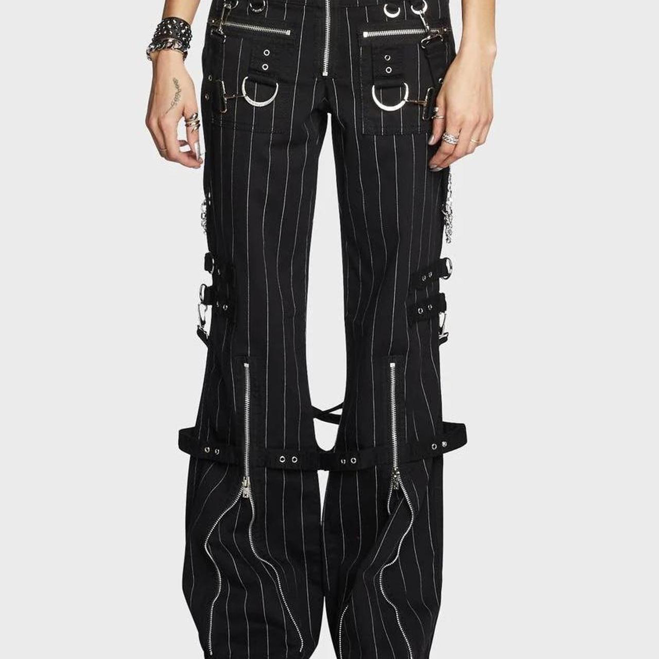 TRIPP nyc pinstripe d ring pants like new barely worn | Depop