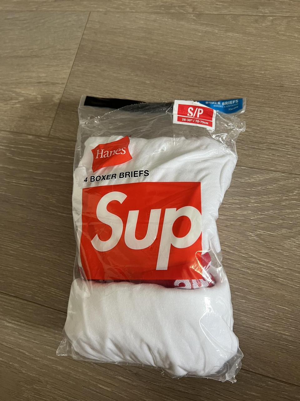 Supreme boxers 4 pack Size S New - Depop