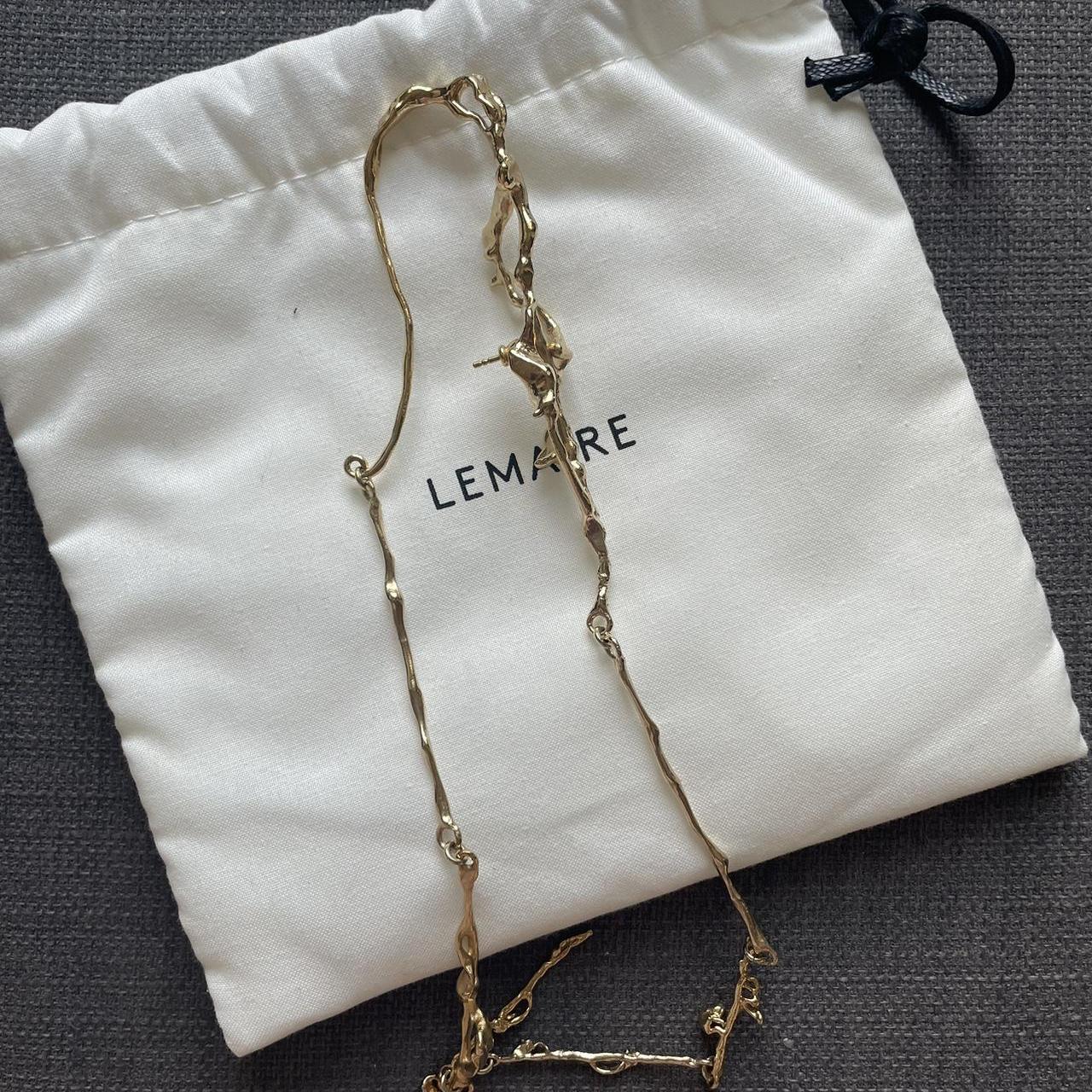 Joanne Burke x Lemaire twig ear cuff Gold tone metal... - Depop