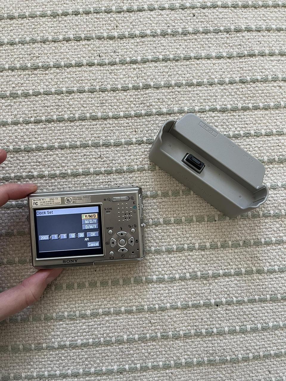 Sony Cyber-shot DSC-T1 5.0MP Digital Camera -... - Depop