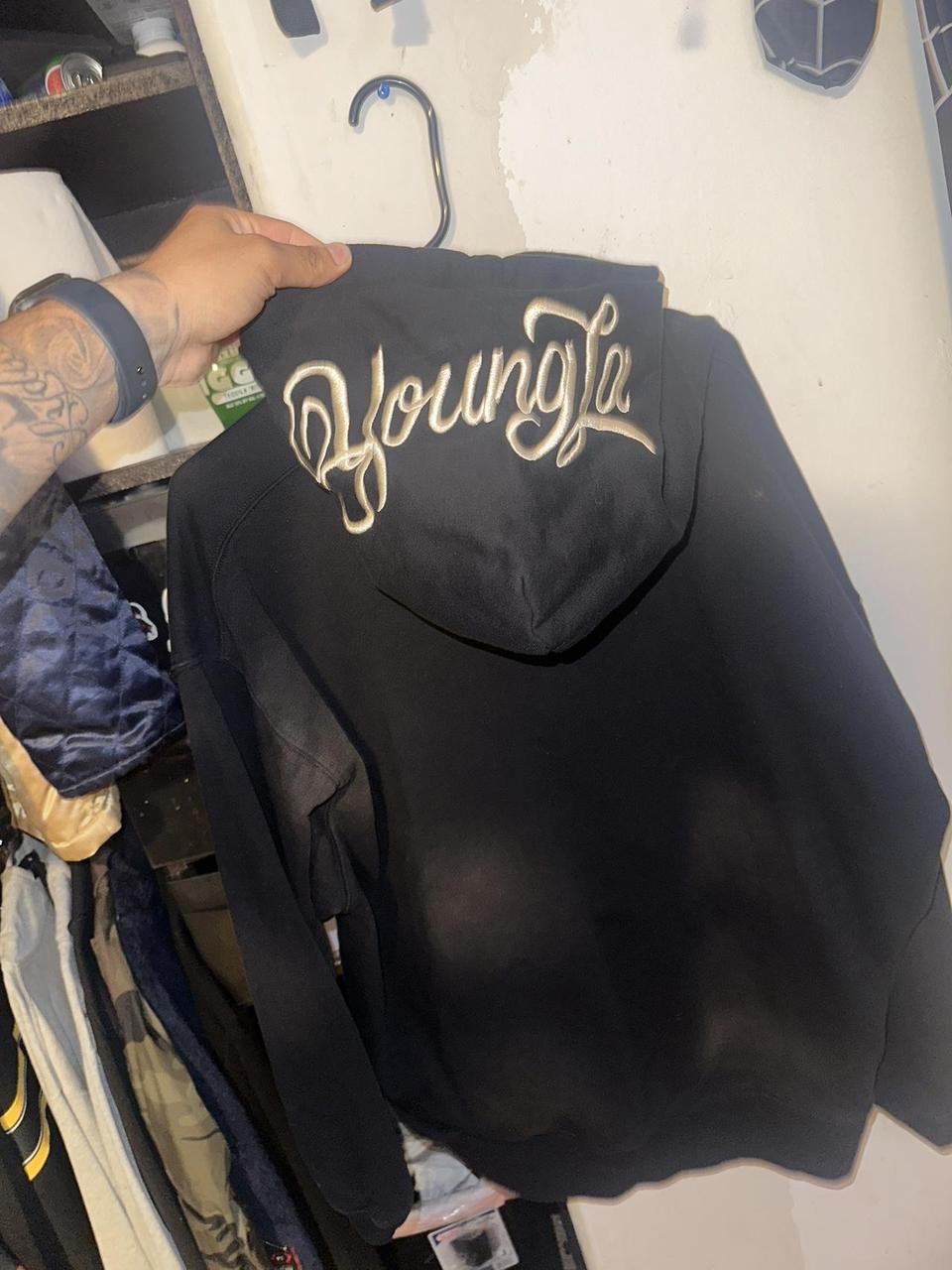 Young LA hoodie Dope pump cover, oversized fit... - Depop