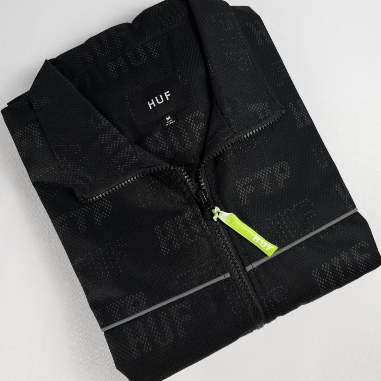 - FTP x HUF Reflective All Over Track Jacket (2022)... | Depop