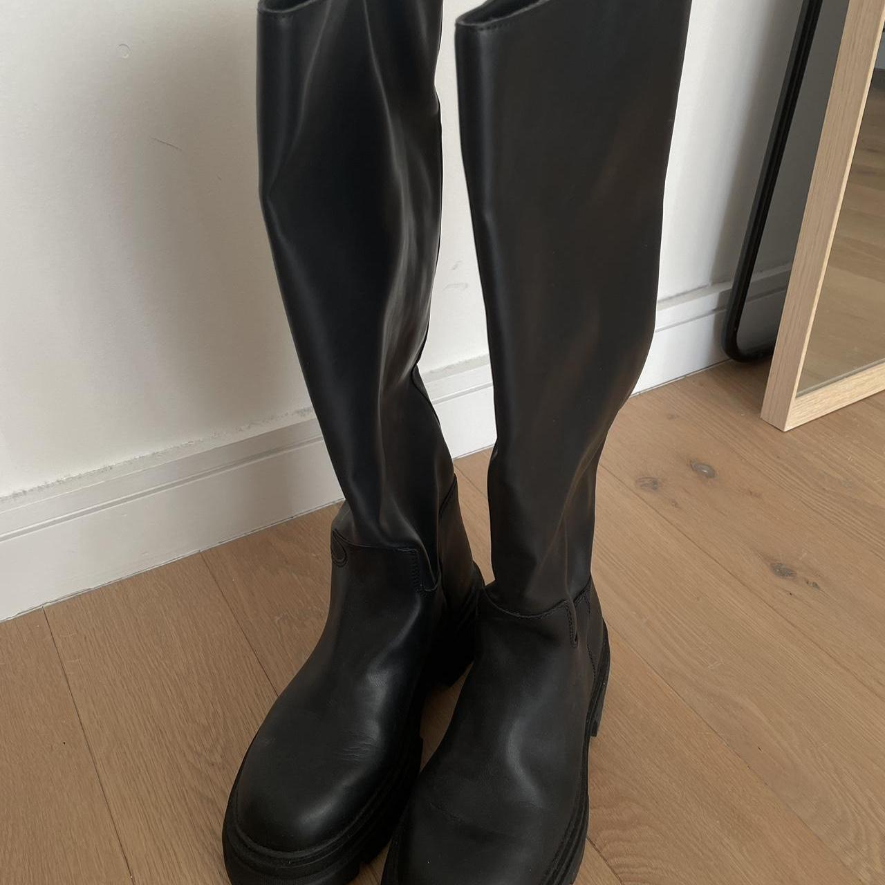 H&M Knee High Boots | Depop