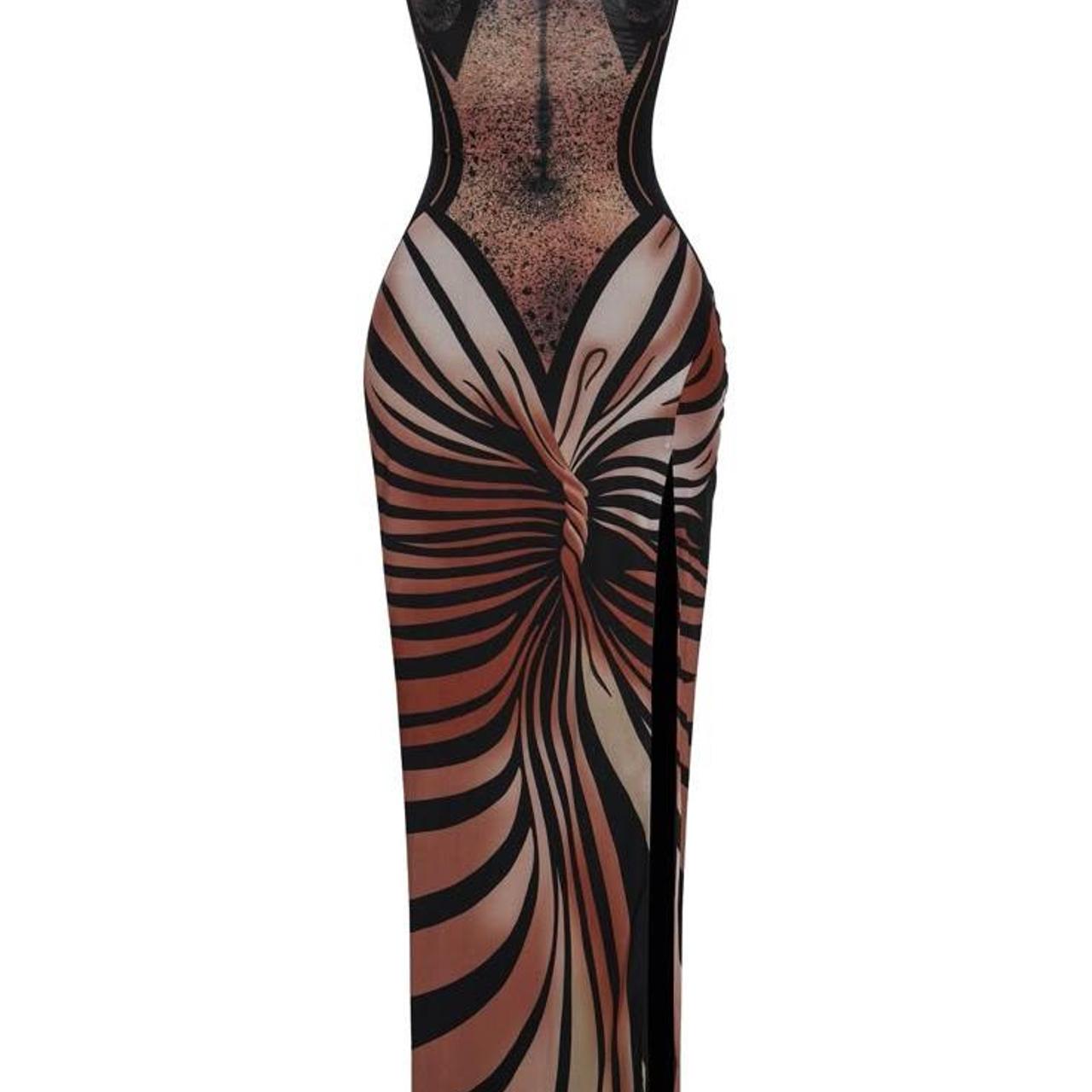 The Kript Nayara dress Size medium! Worn once! Sold... | Depop