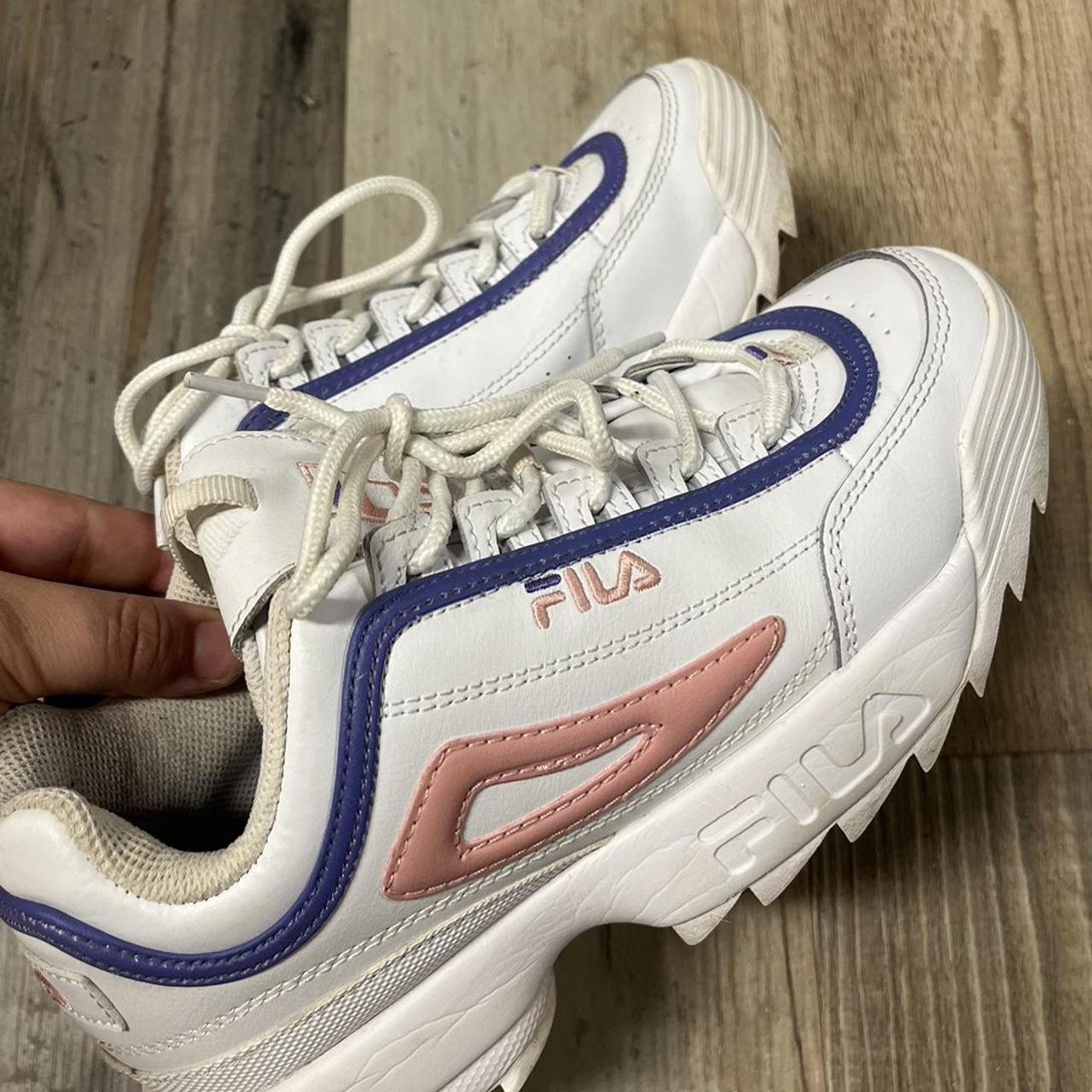 Lightweight retro-inspired sneaker from filas is... - Depop