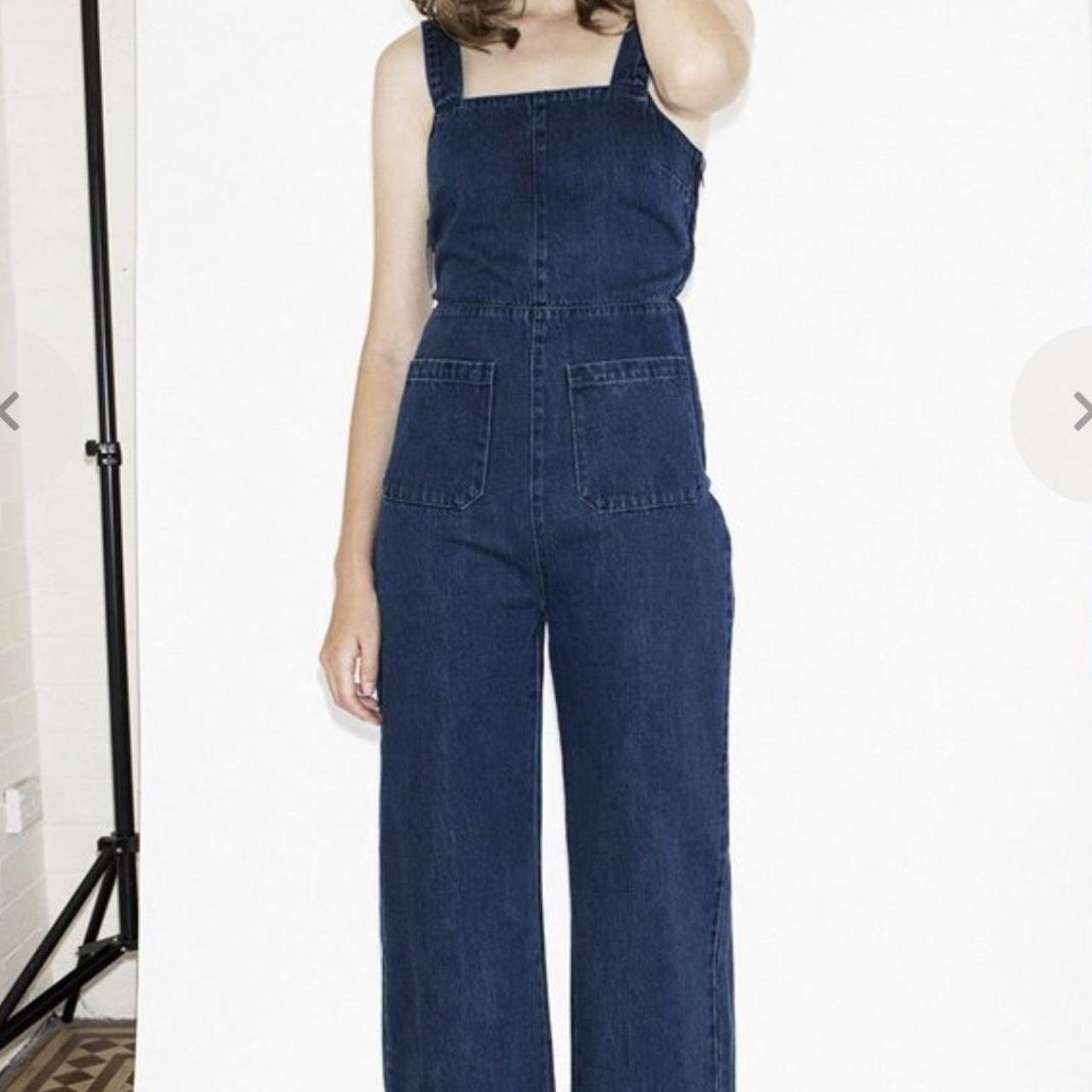 Rolla’s Denim wide leg overalls Sailor jumpsuit... - Depop