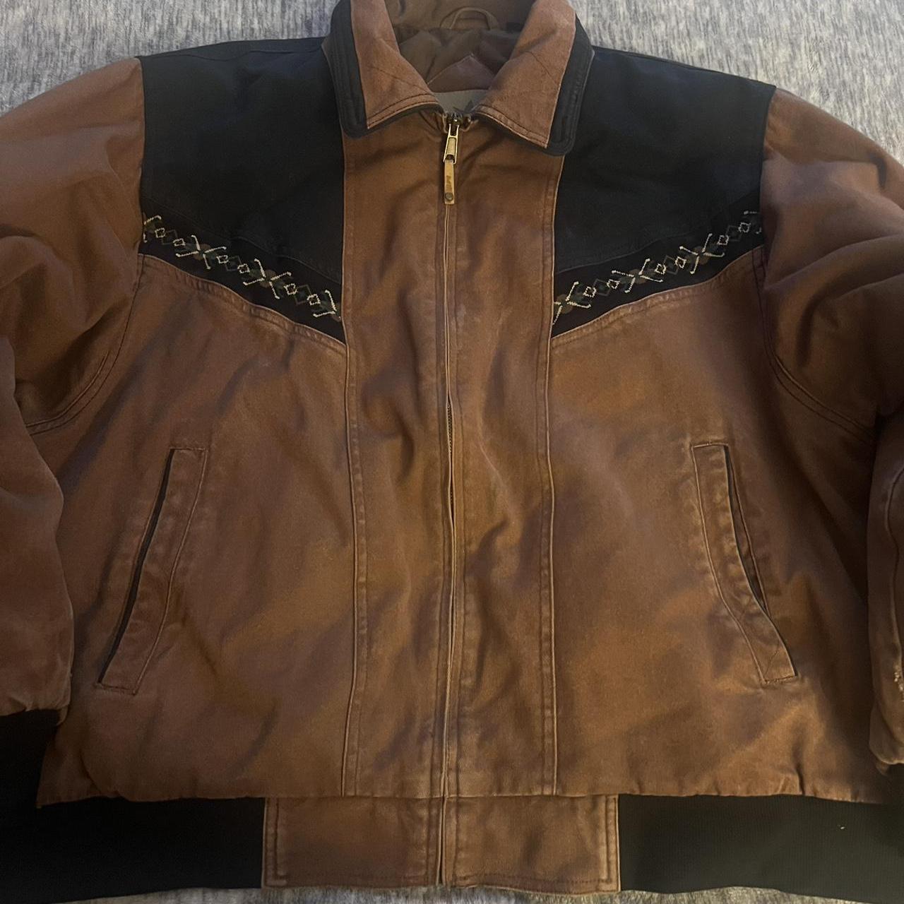 Canyon Guide Outfitters Western Aztec Jacket -... | Depop