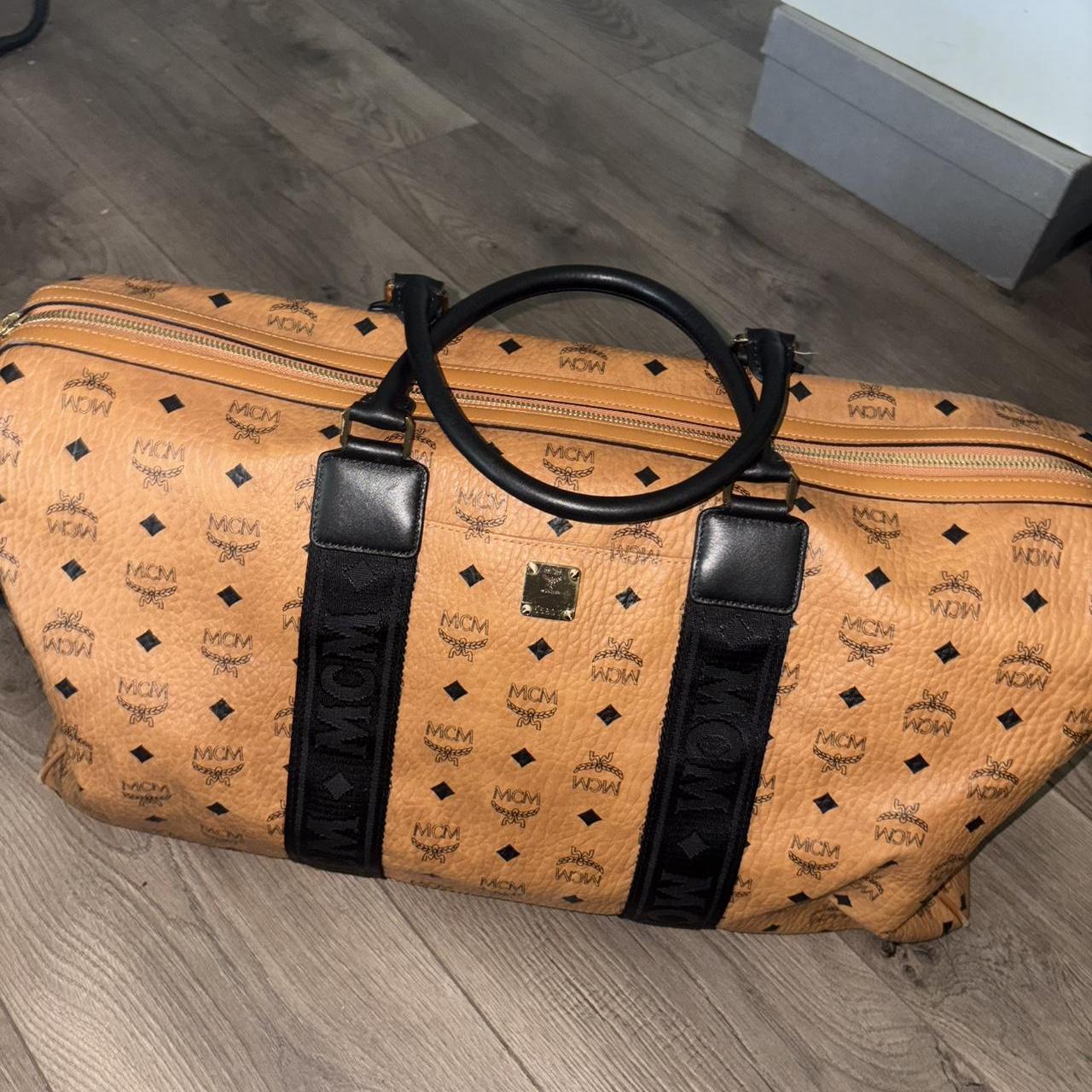MCM duffle 100% authentic dust bag included. - Depop