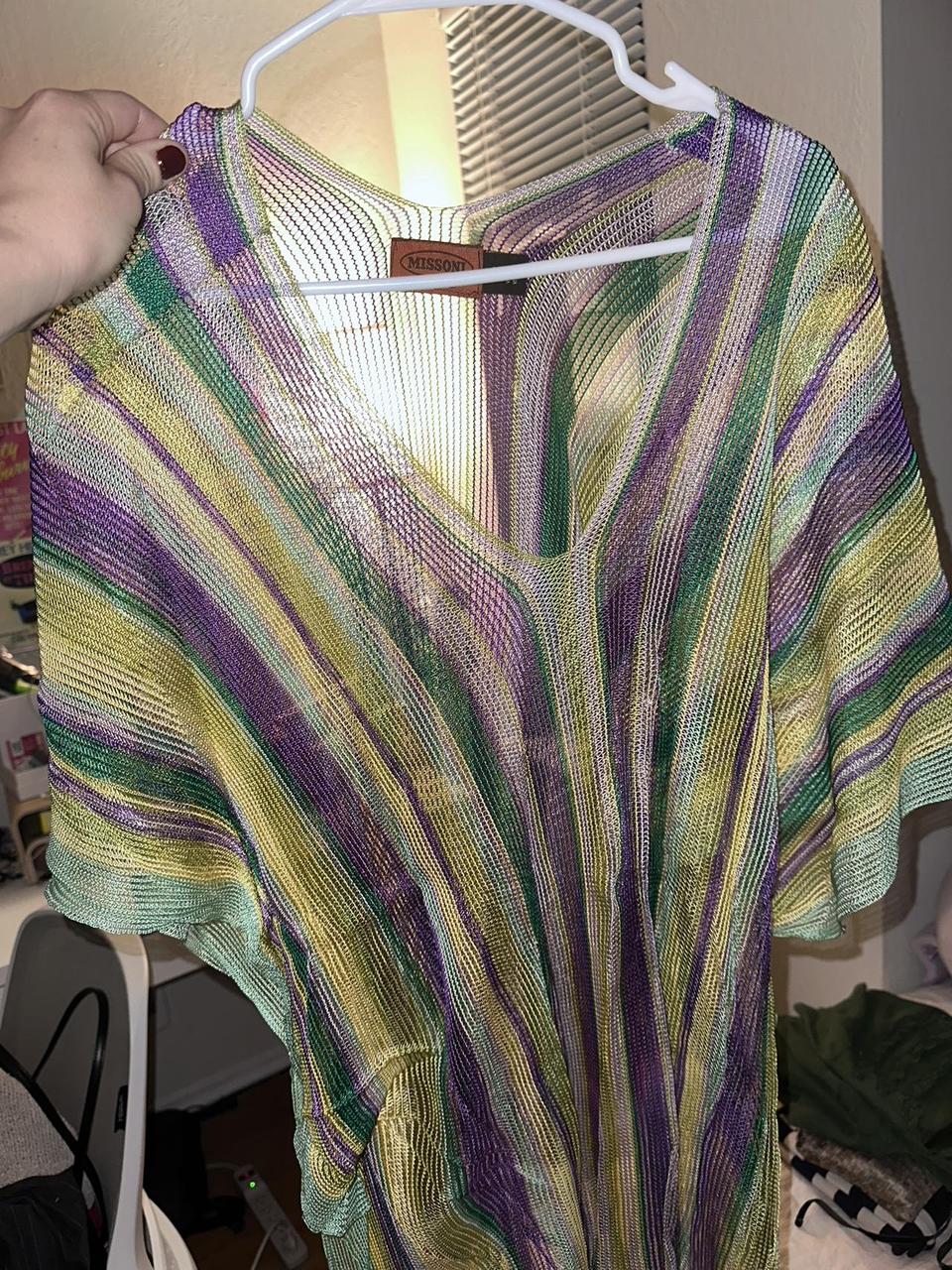 Rare and super cute missoni beach cover up! Not form... - Depop