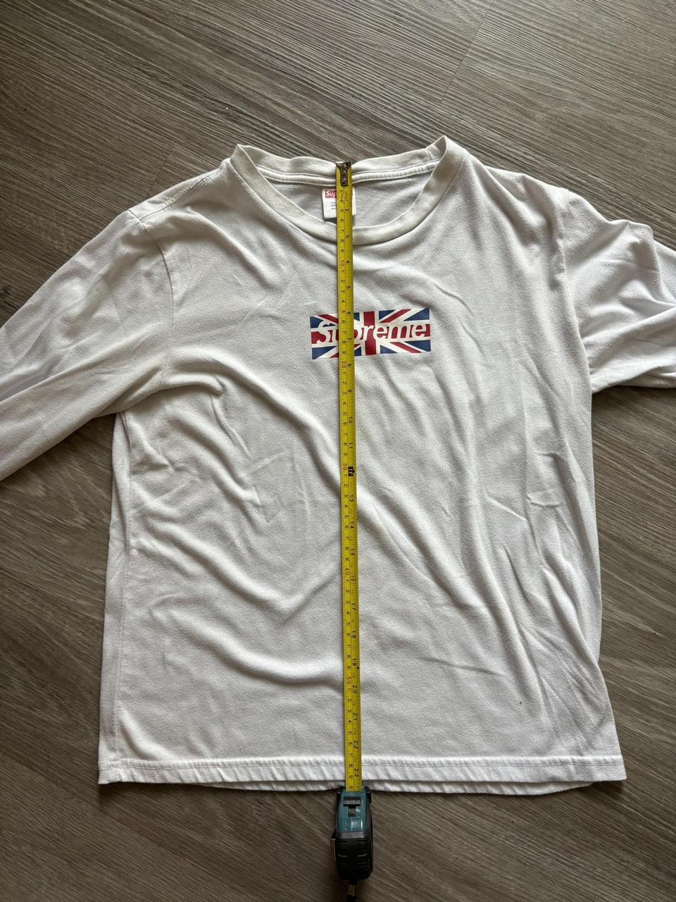 Supreme "Union Jack" Box Logo Longsleeve Size... - Depop