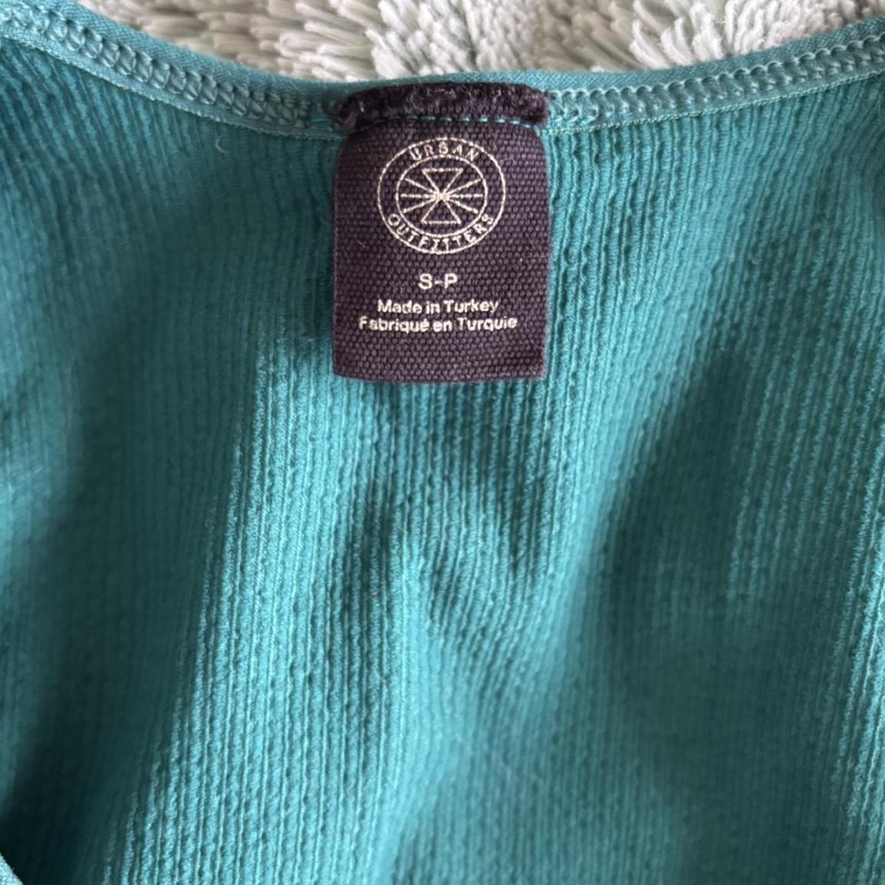 Urban outfitters Green ribbed tank top #goingout... | Depop