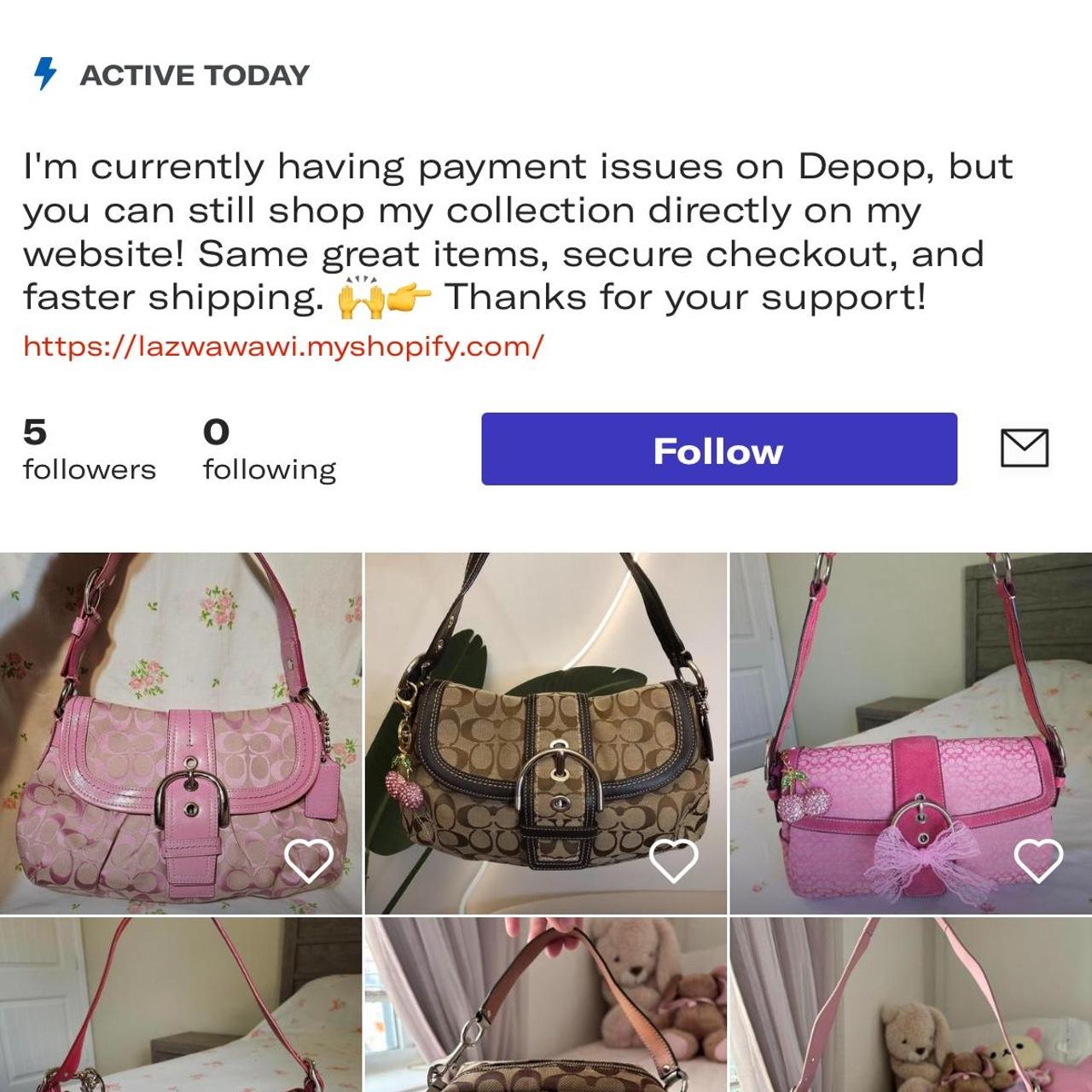 🚨BEWARE OF COACH SCAMS !!! Pls read🚨 Hi guys ive... | Depop
