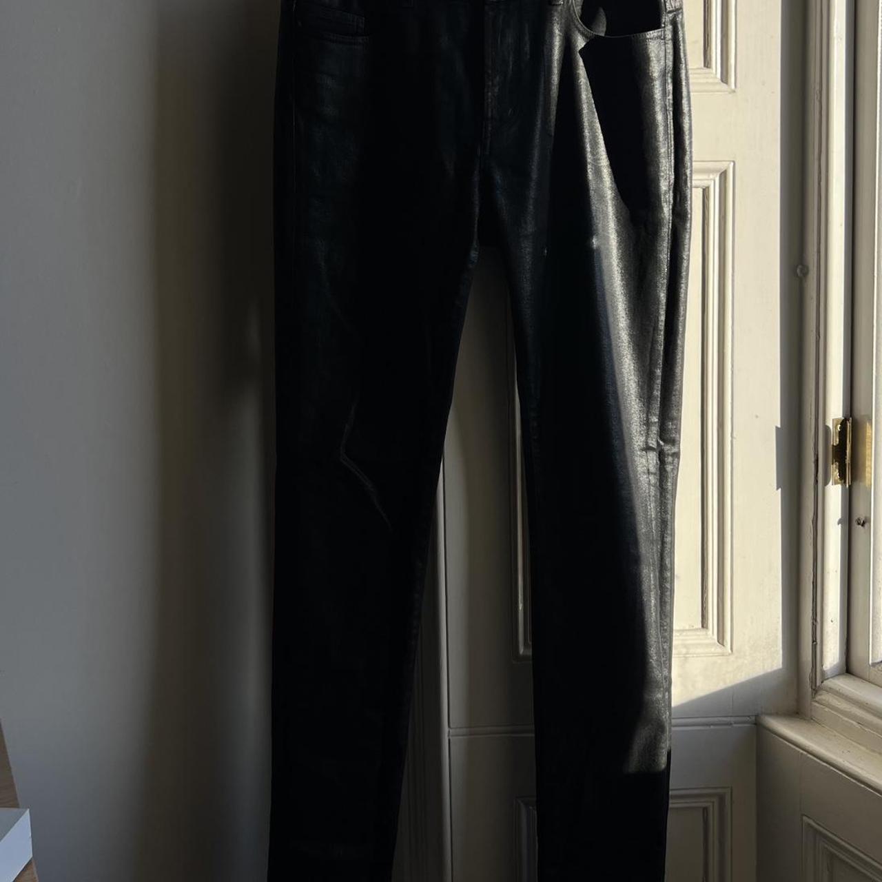 MJB Marc Jaques Burton waxed cotton jeans - similar... | Depop