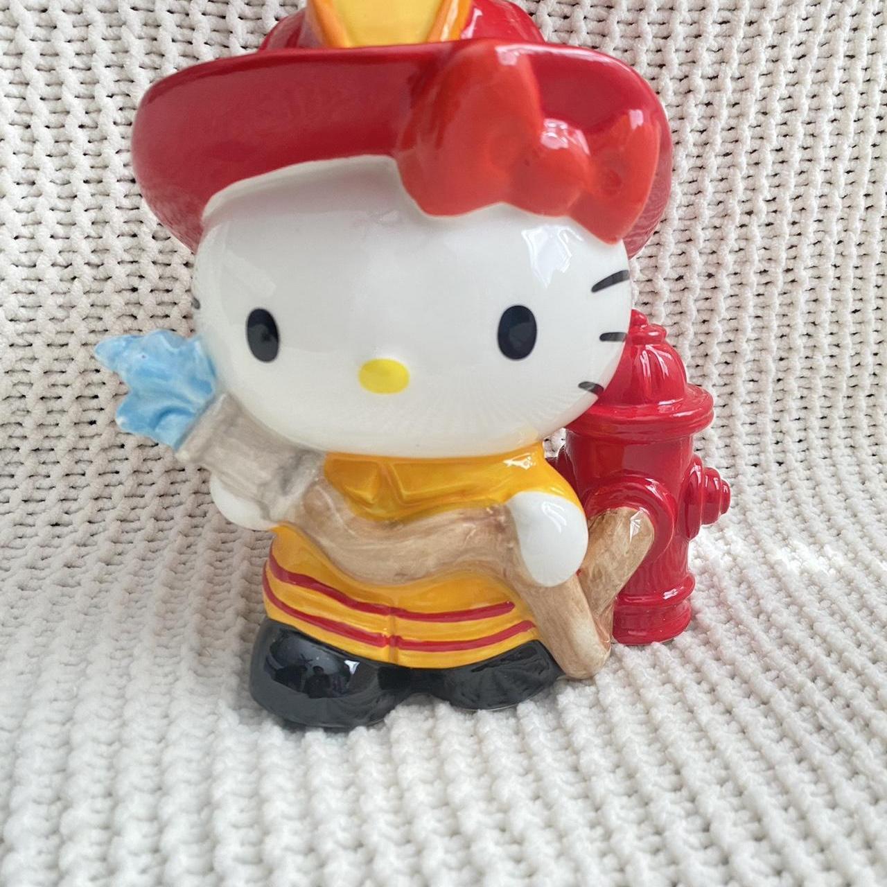 Hello Kitty Fireman Ceramic | Depop