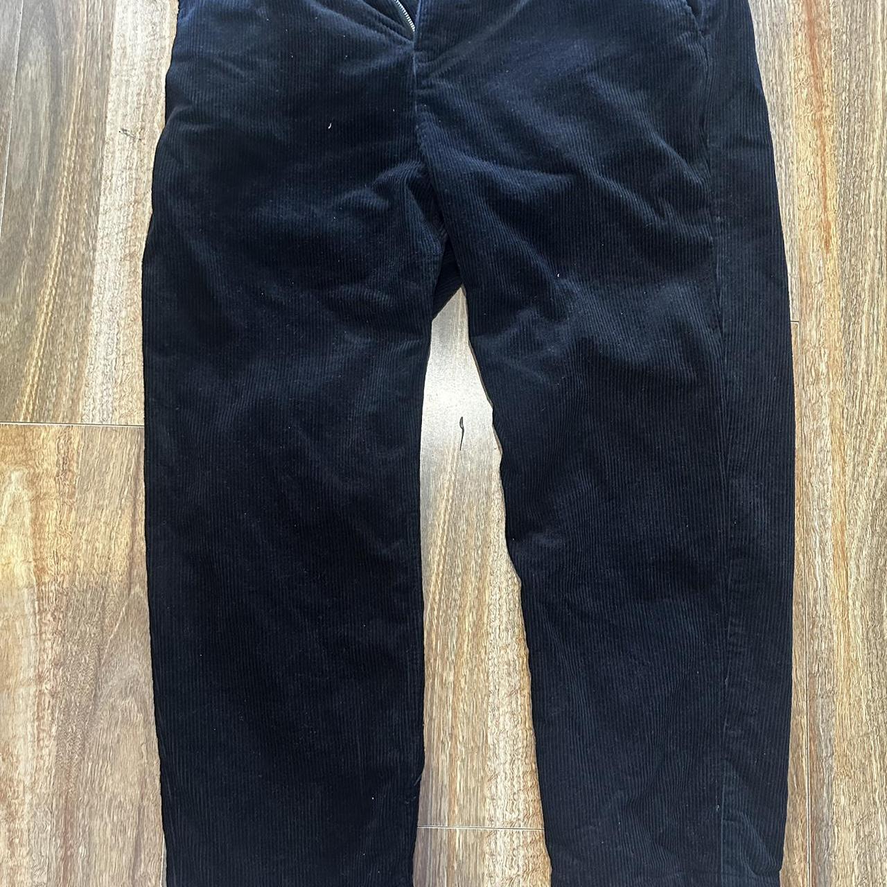 Misfit Mad Minds black corduroy pants. Size 36 | Depop