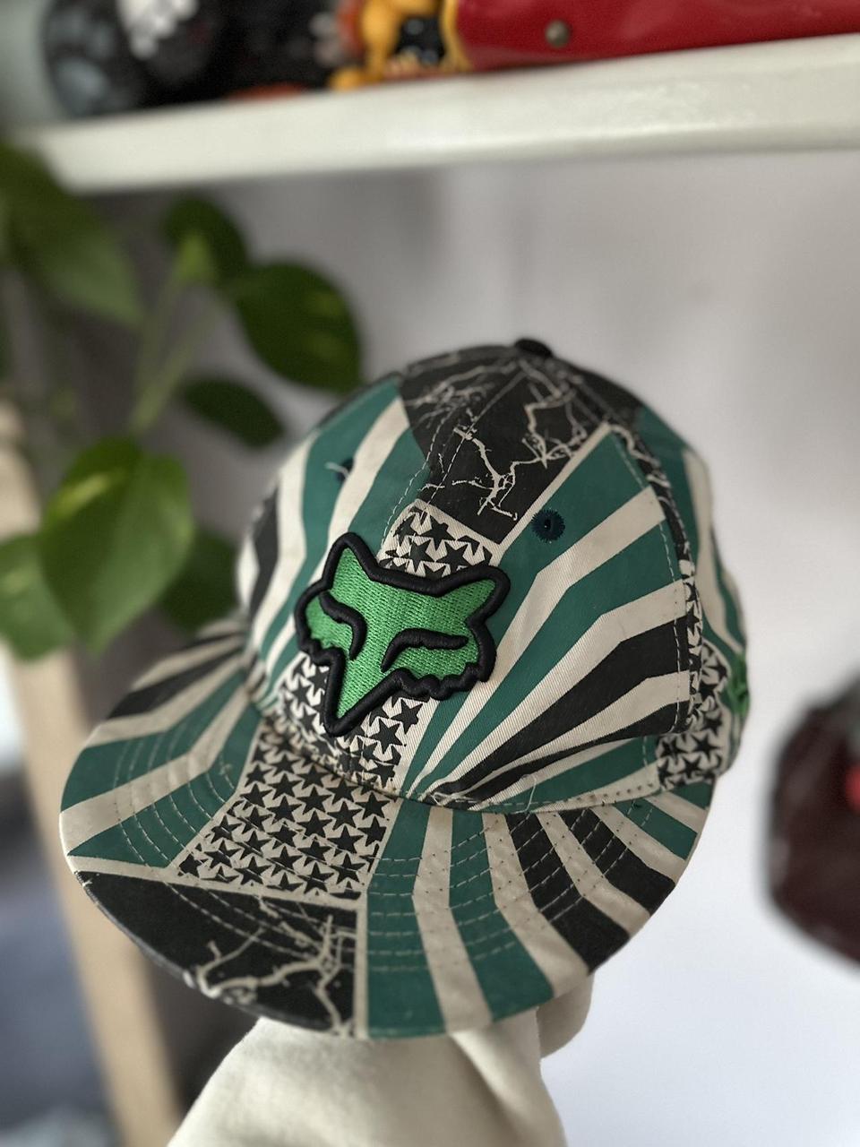 Fox racing green cap Size small - Depop