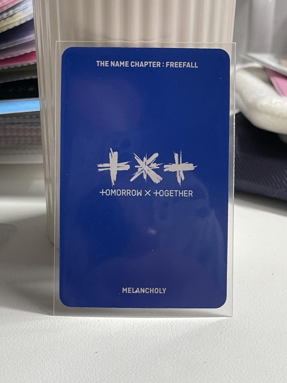 TXT Freefall Melancholy ver. official photocard:... - Depop