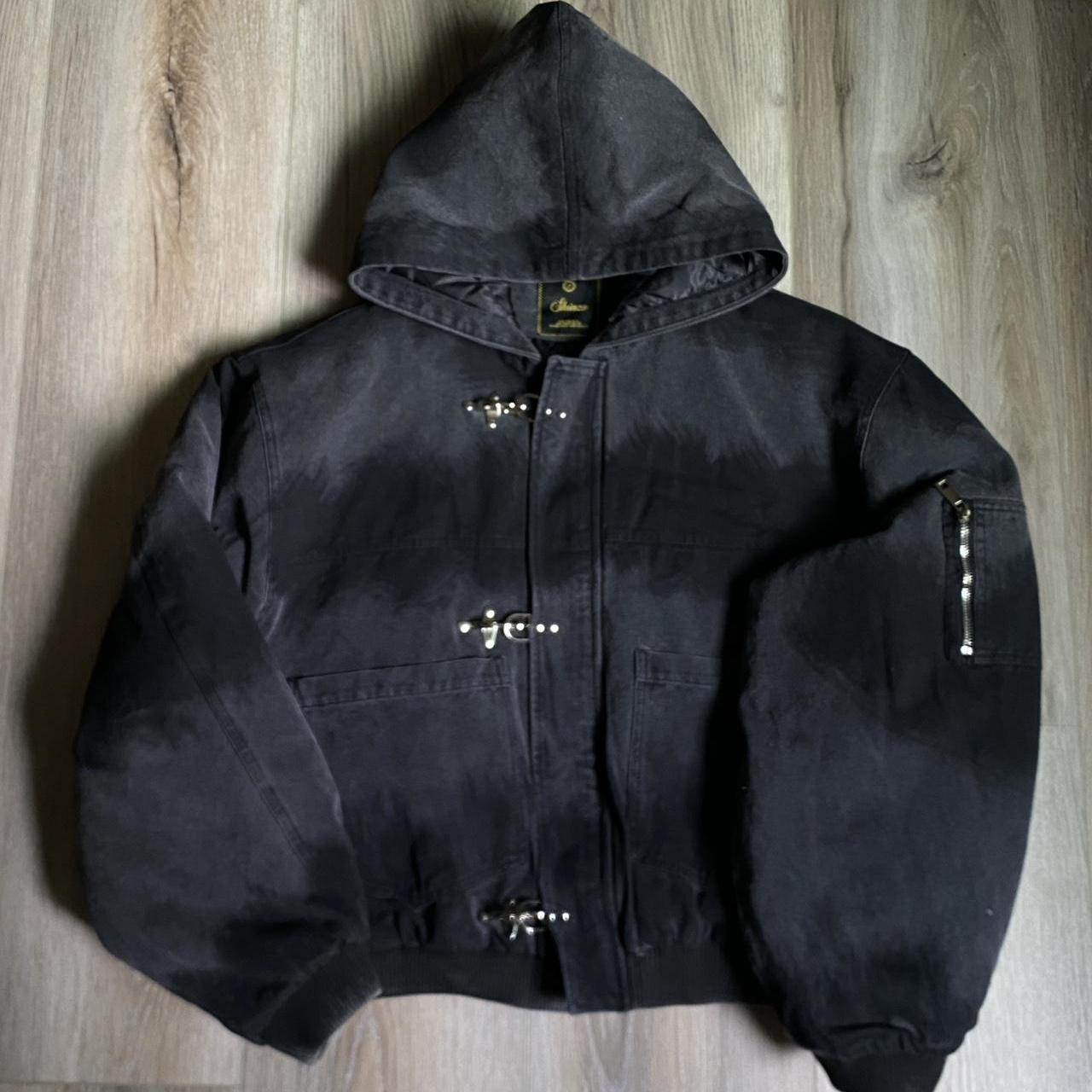 Shinzo clasp bomber jacket Canvas Size:... | Depop