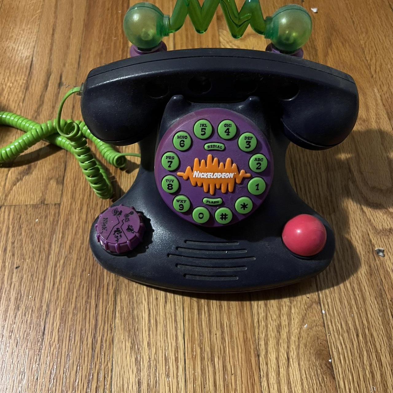 Vintage Nickelodeon phone Still plays all sounds... | Depop
