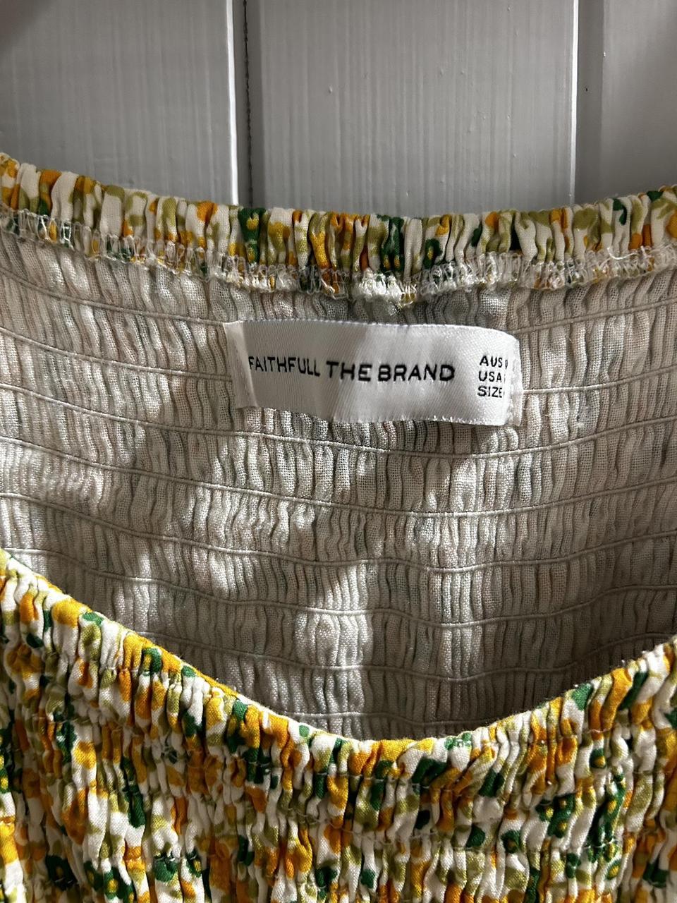 Faithfull the Brand Floral Maxi Dress Size... - Depop