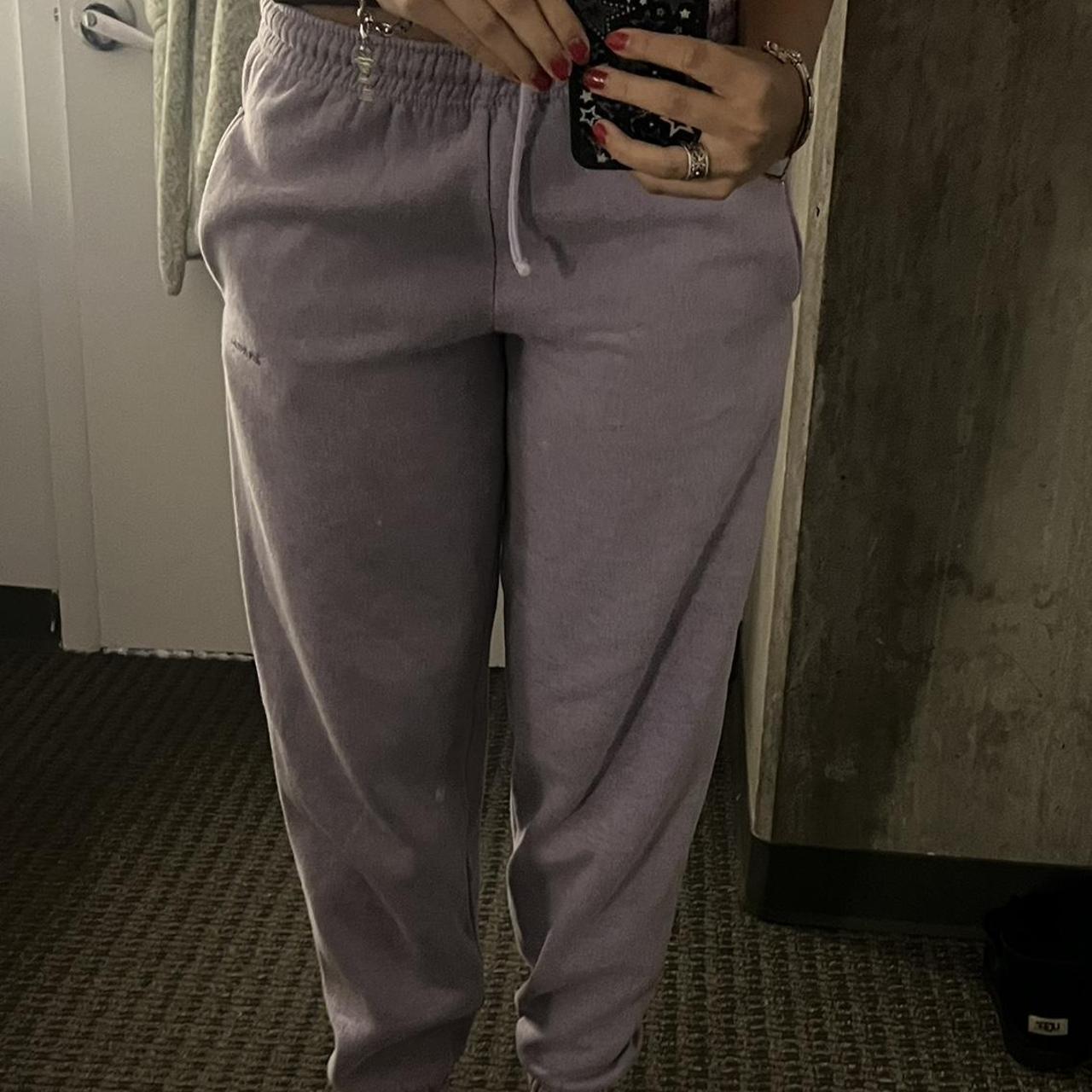 Iets Frans… purple sweats urban outfitters - Depop