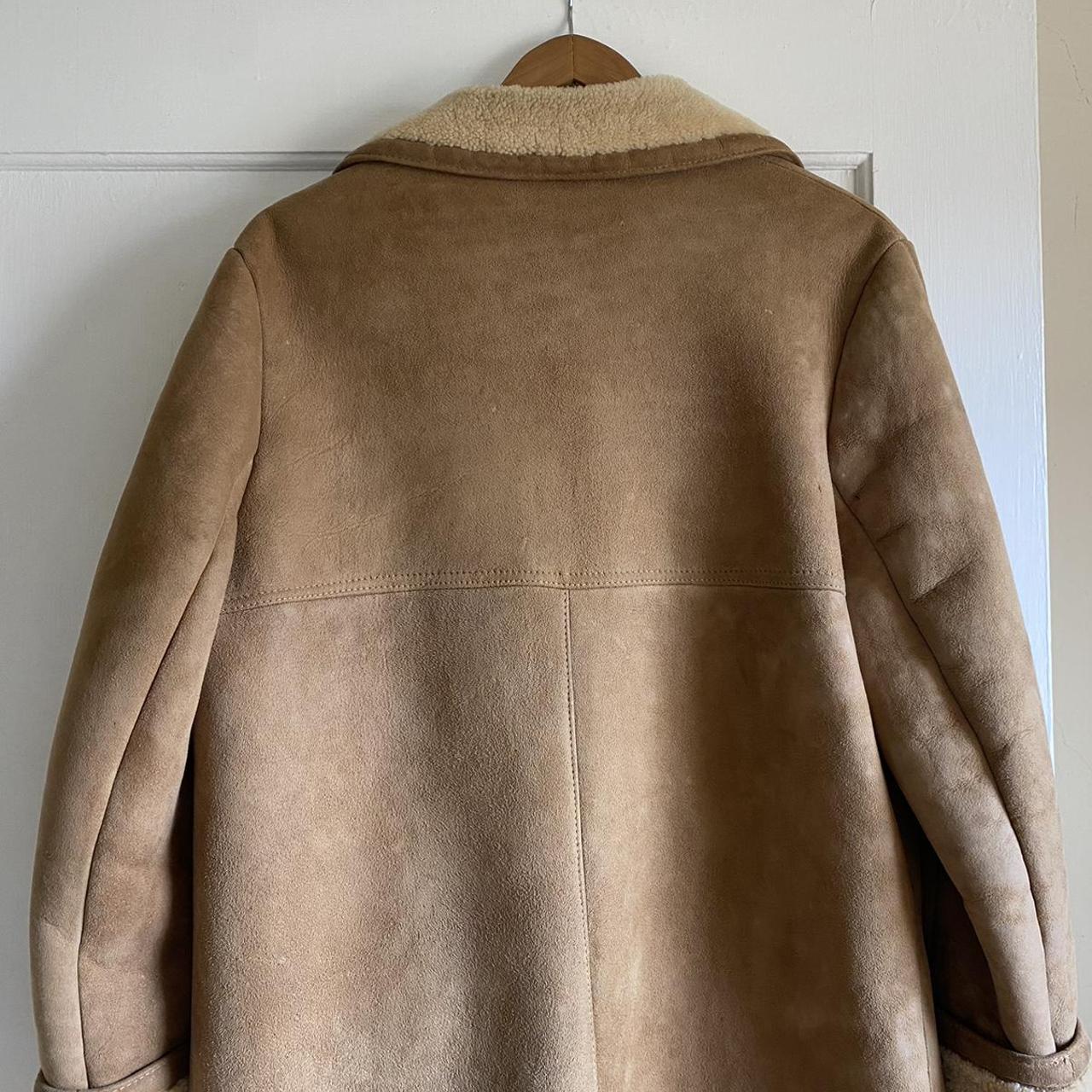 Vintage Sawyer of Napa Shearling Coat. 100%... | Depop