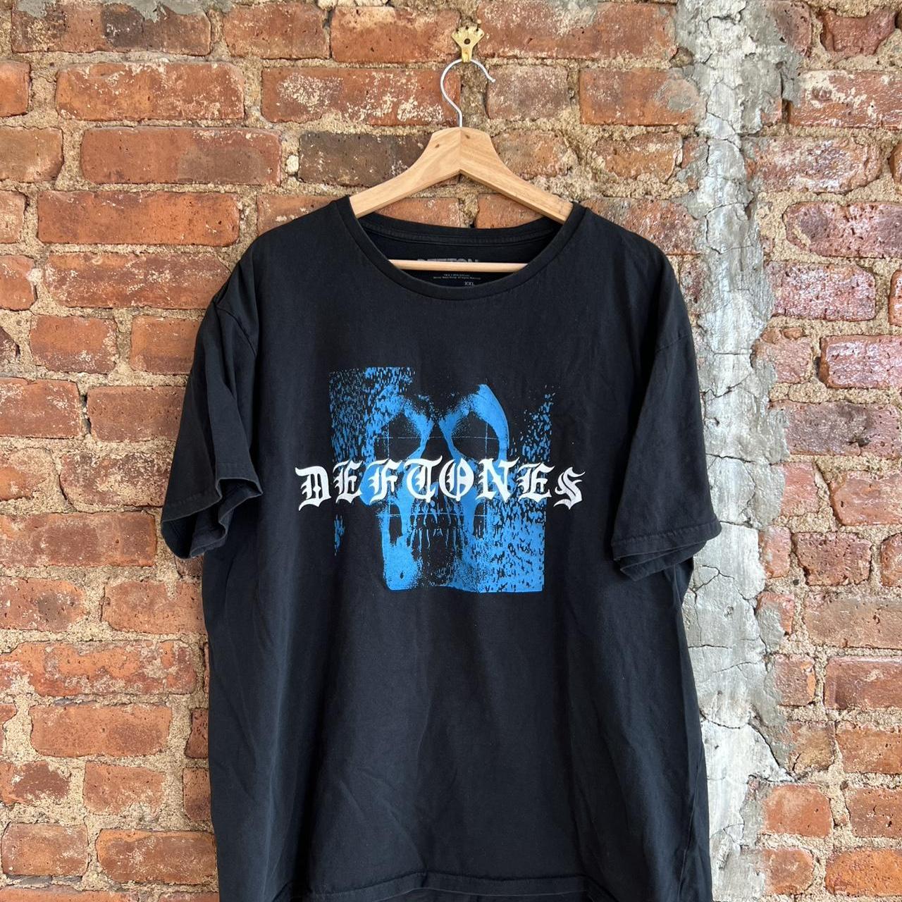Deftones Band T Shirt Tour Grunge Size XXL Pit 23... | Depop