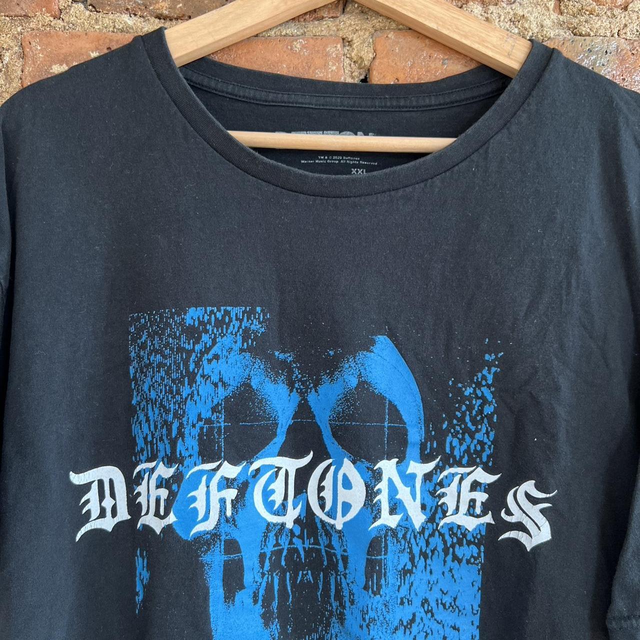 Deftones Band T Shirt Tour Grunge Size XXL Pit 23... | Depop