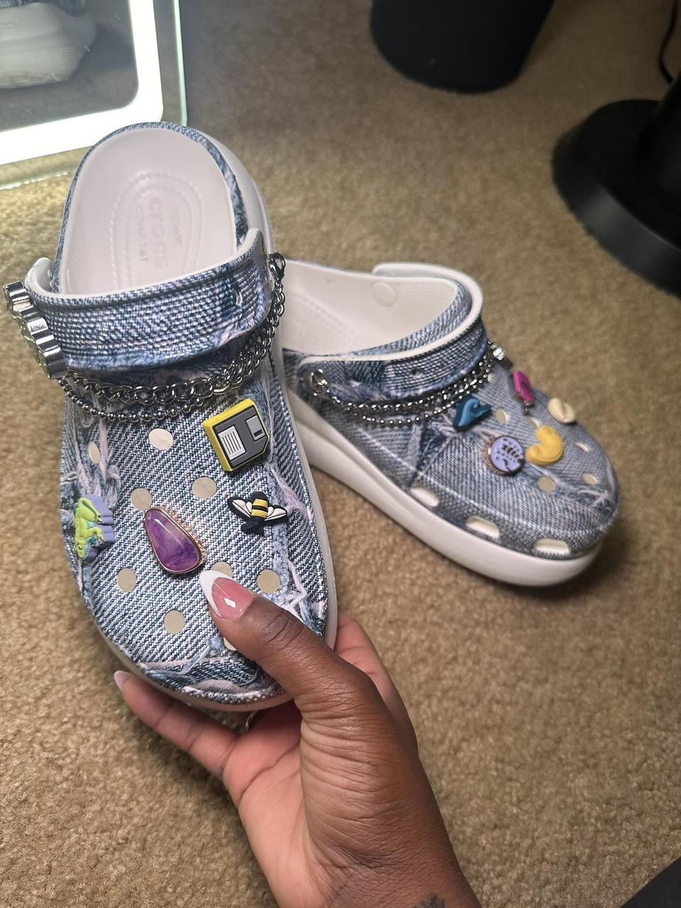 Sza Crocs ‘Classic Crush Clog’. These were shipped... - Depop