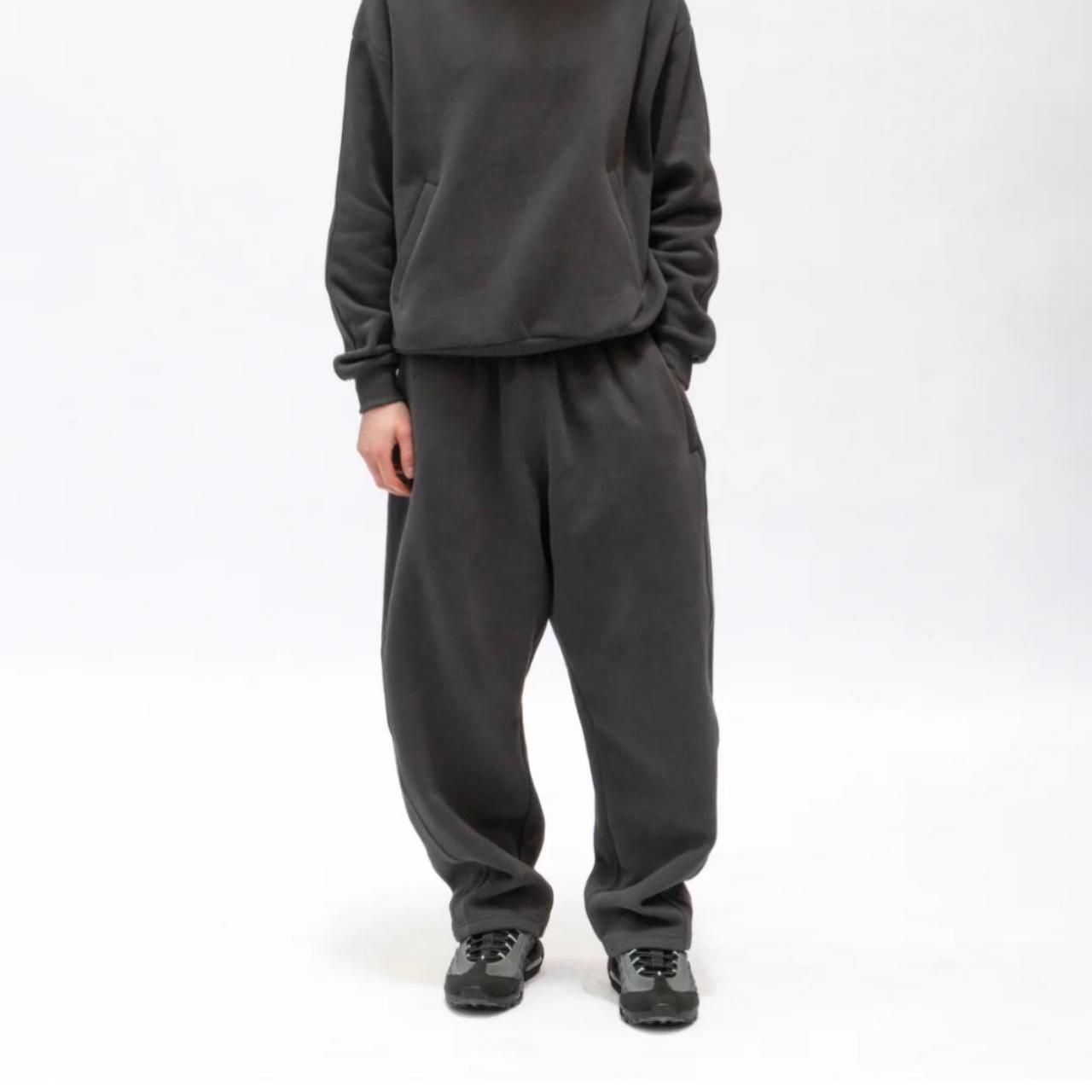 Luther baggy trackies charcoal size 32. Unisex... | Depop