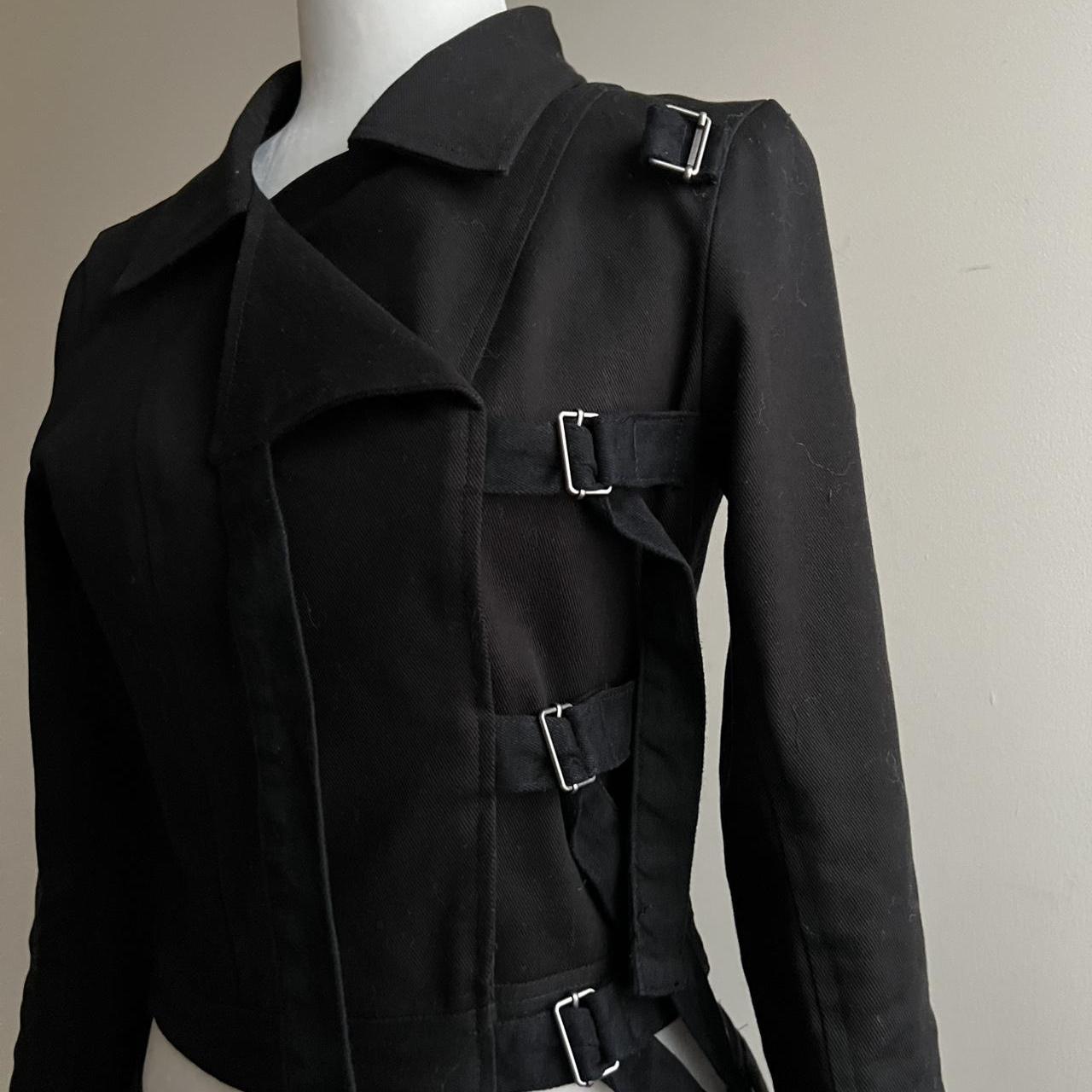 the “RESTRAINT” jacket handmade by me in seattle... | Depop