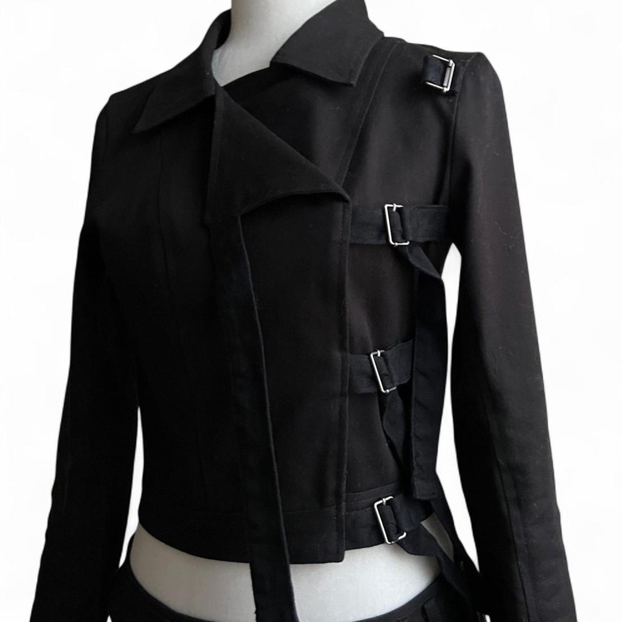 the “RESTRAINT” jacket handmade by me in seattle... | Depop